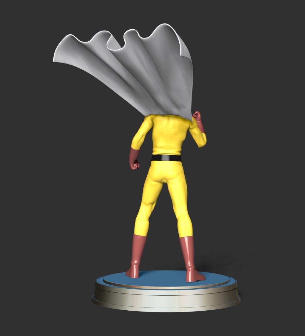 Saitima - One Punch Man 3D Model by Bon Bon Art