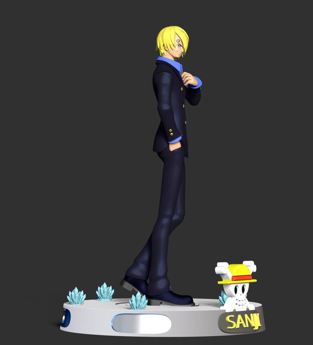 Sanji - One Piece 3D Model by Bon Bon Art