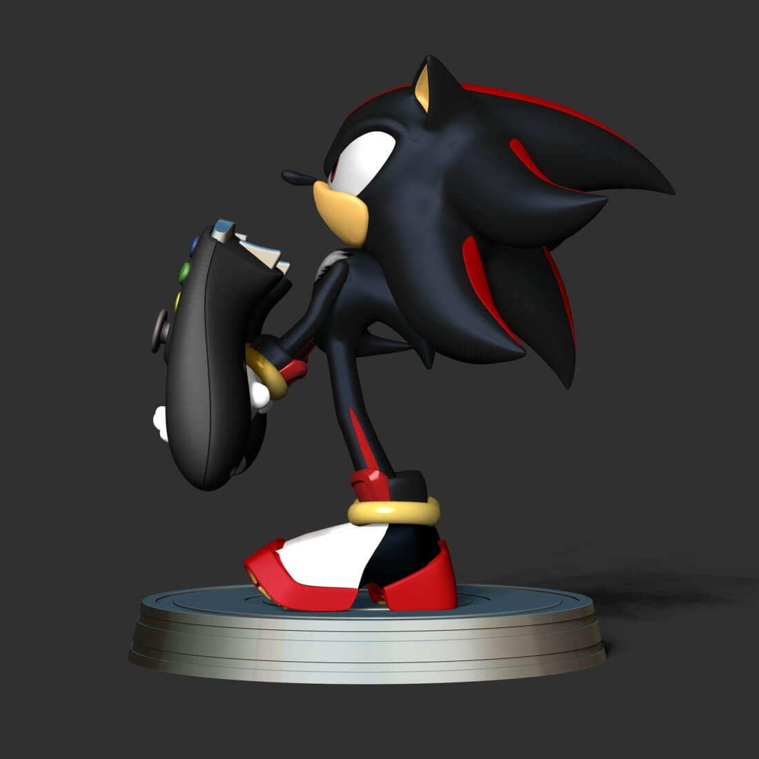 Shadow The Hedgehog - 3D Model by Bon Bon Art