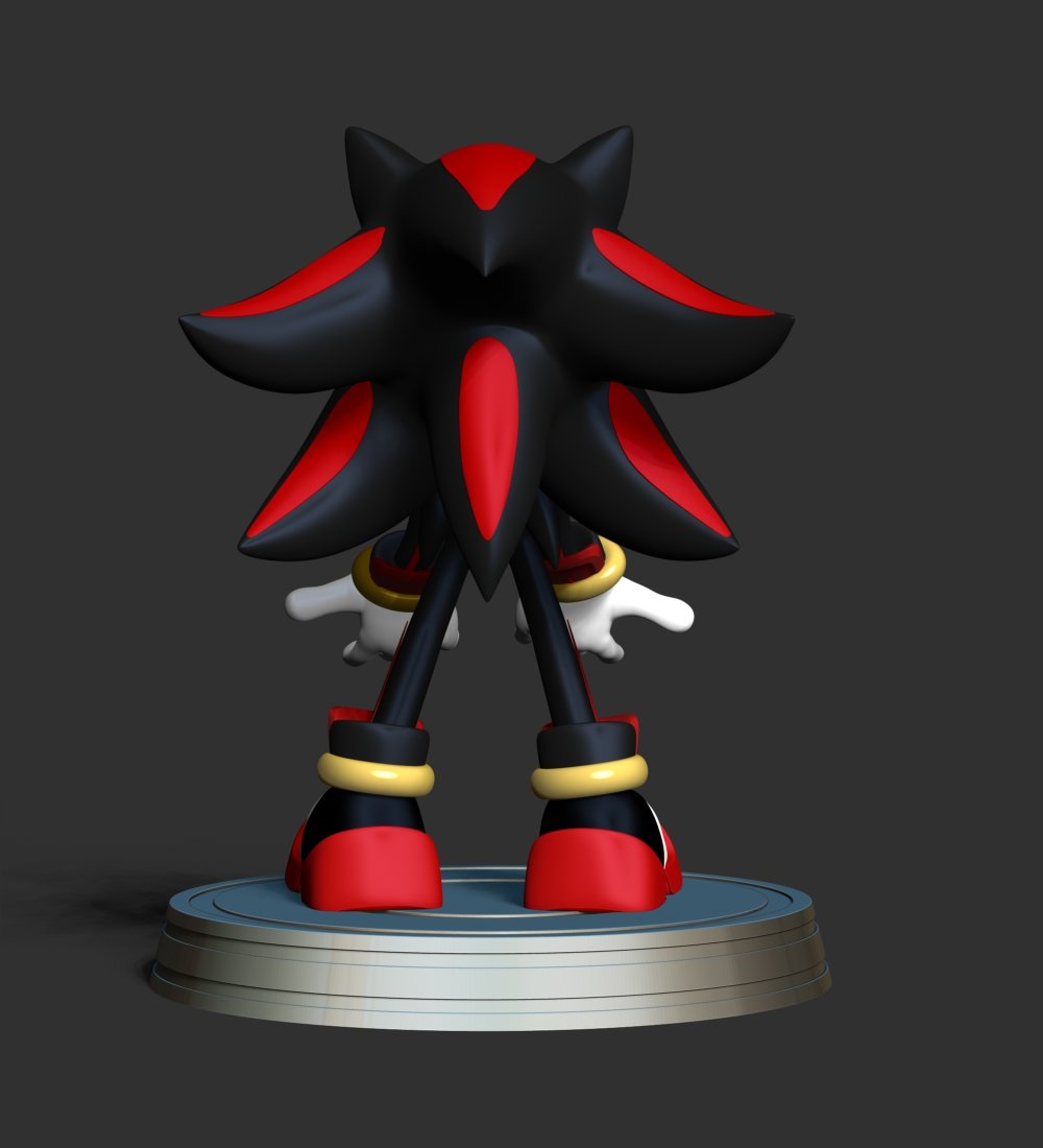 Shadow The Hedgehog - 3D Model by Bon Bon Art