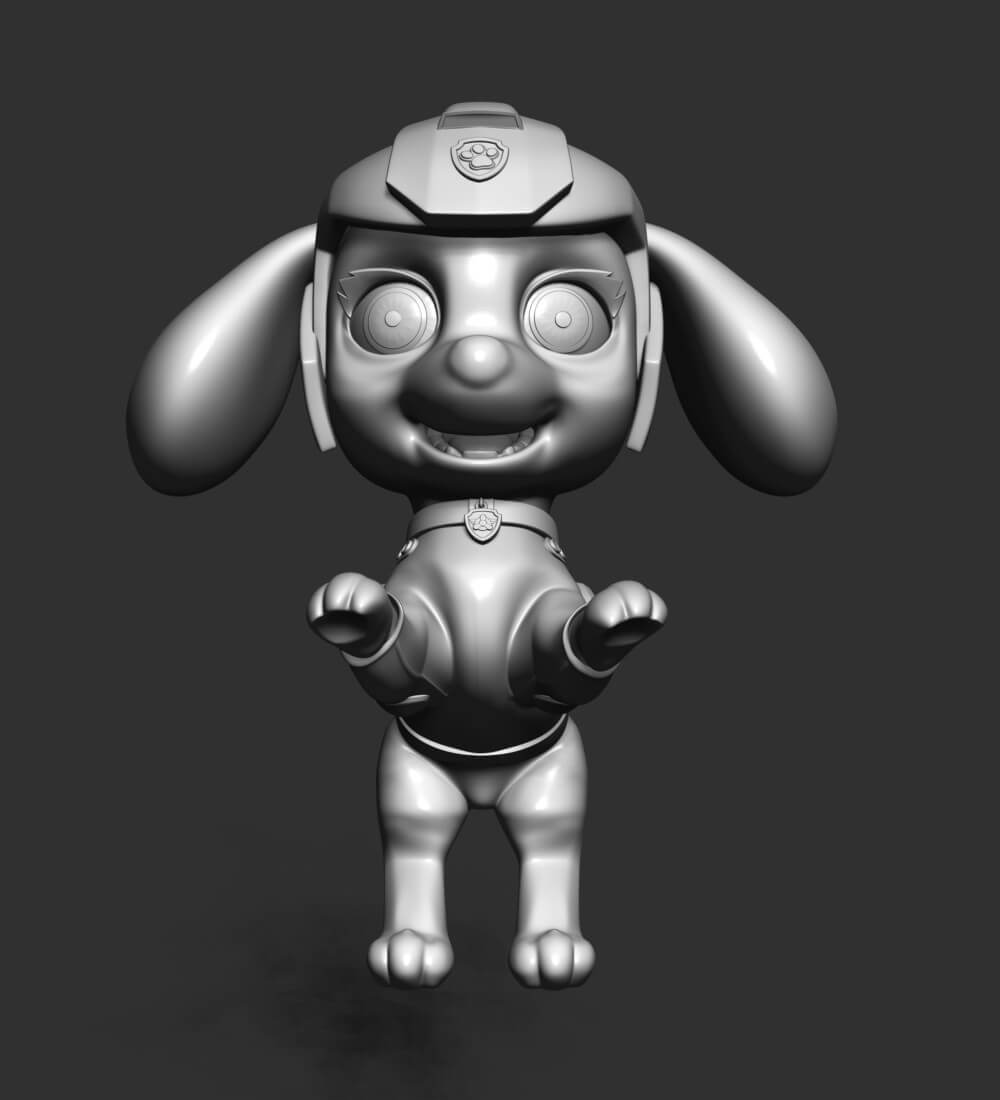 Skye Helicopter Paw Patrol 3d Model By Bon Bon Art