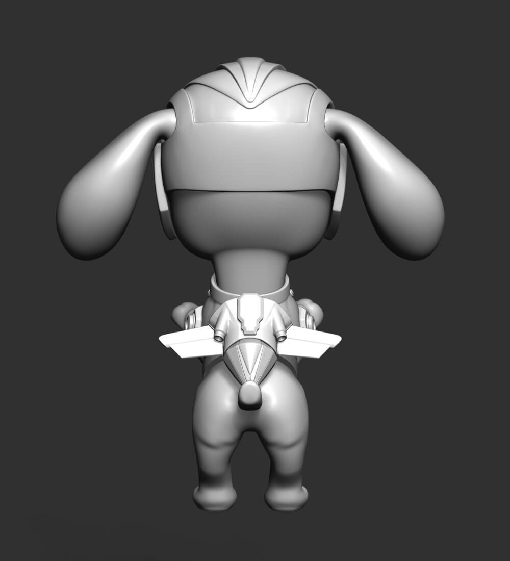 Skye Helicopter Paw Patrol 3d Model By Bon Bon Art