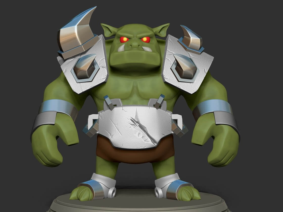Stylized Orc Monsters - 3D Model by Bon Bon Art