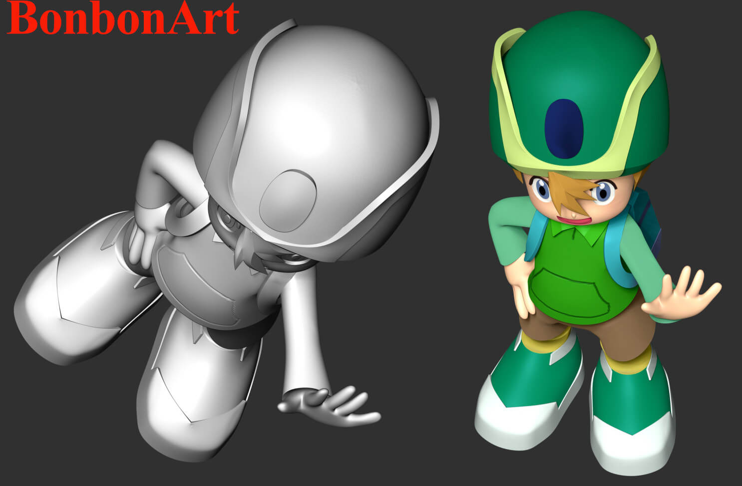 Takeru Takaishi - Digimon Adventure 3D Model by Bon Bon Art