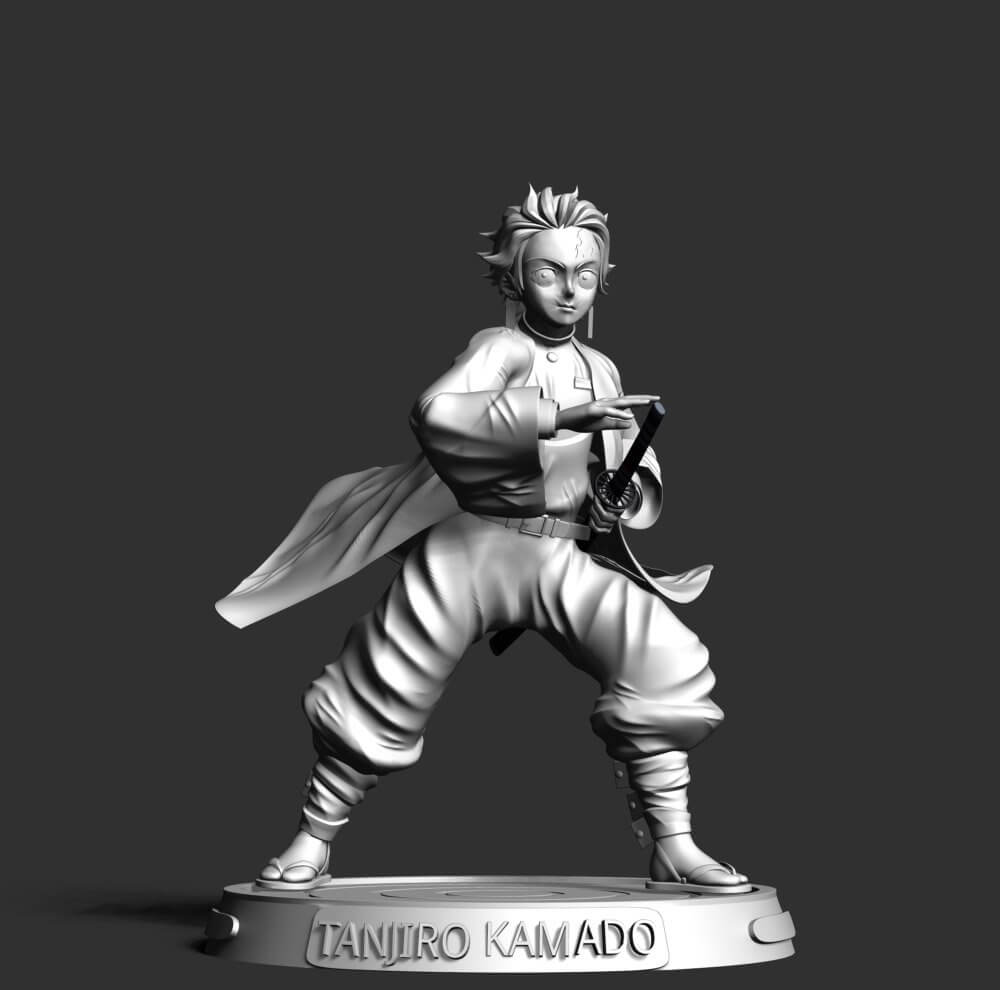 Tanjiro Kamado - Demon Slayer Hinokami Chronicles 3D Model by Bon Bon Art