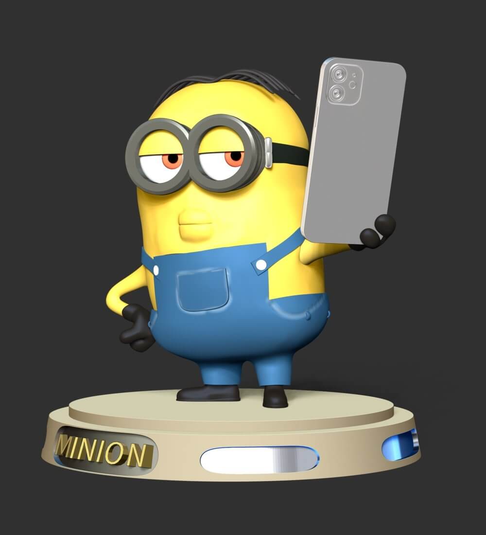 The Minion Selfie - 3D Model by Bon Bon Art