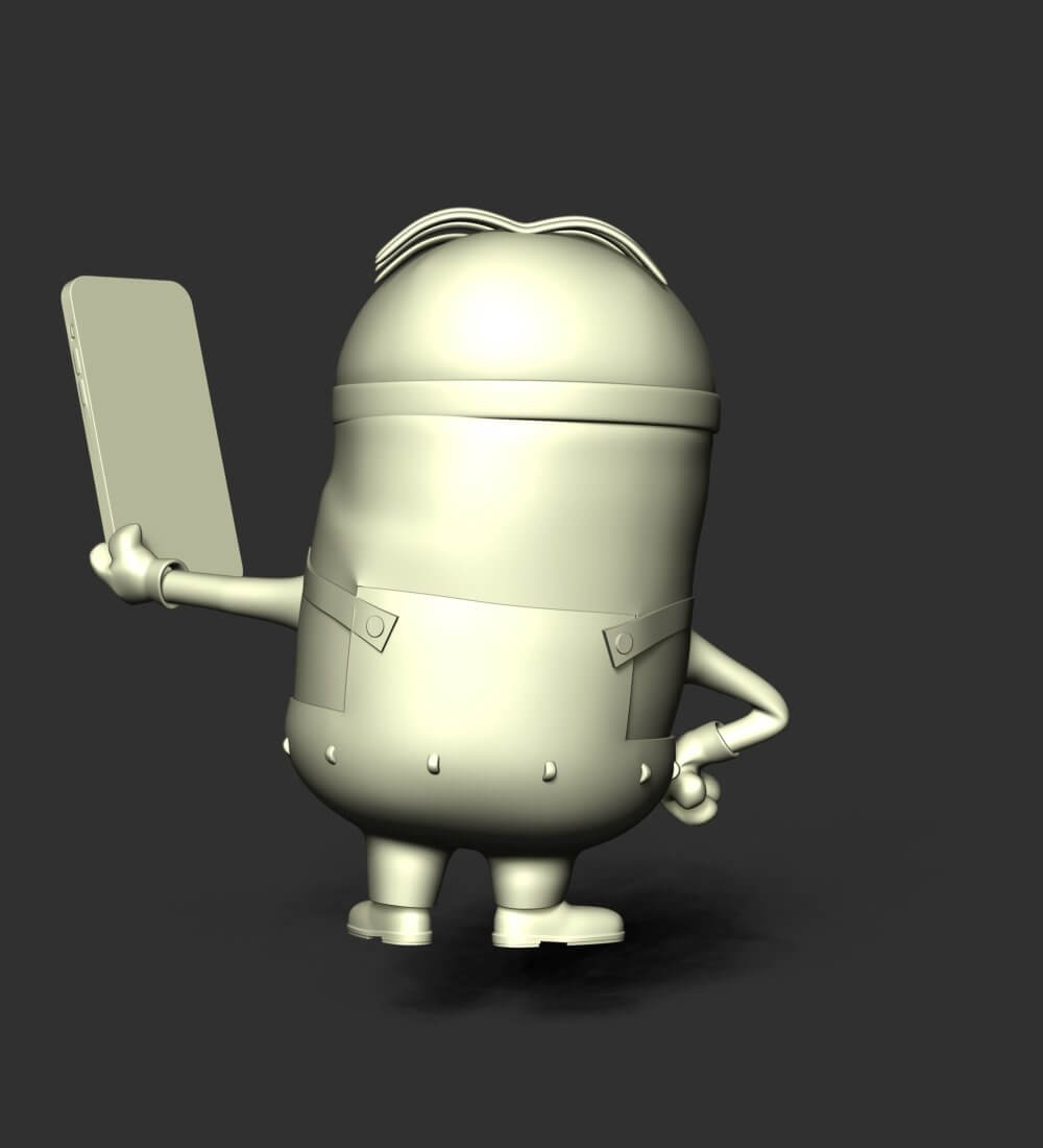 The Minion Selfie - 3D Model by Bon Bon Art