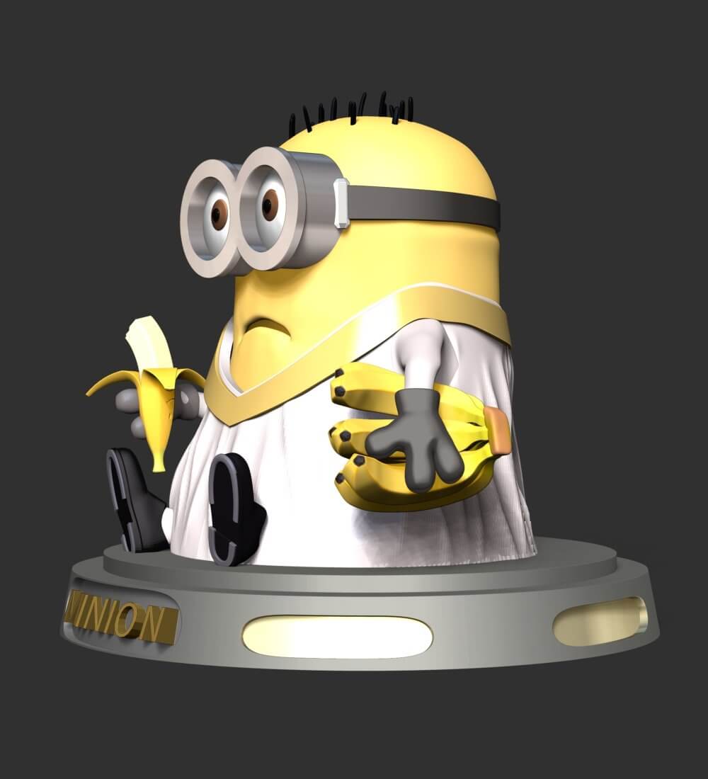 The Minion - 3D Model by Bon Bon Art