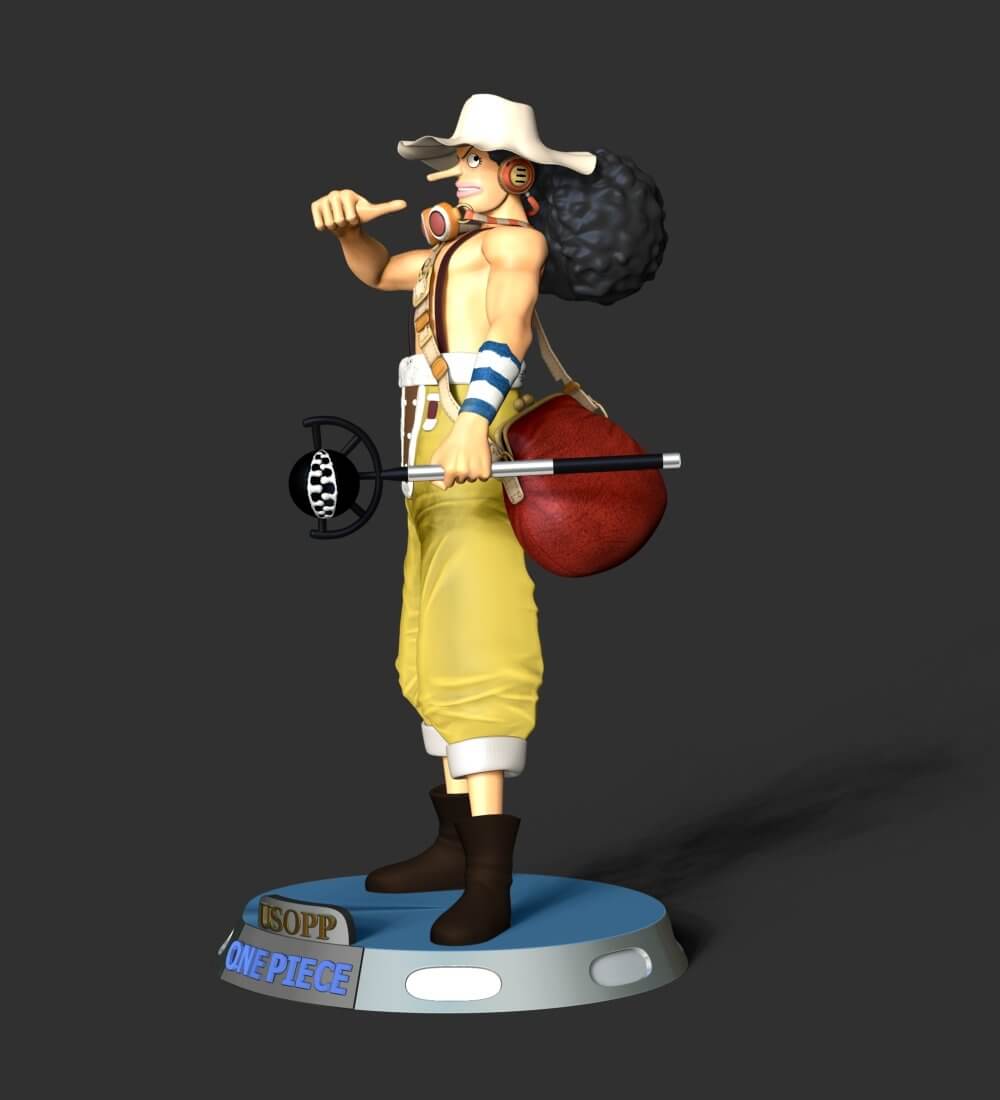 Usopp - One Piece 3D Model by Bon Bon Art