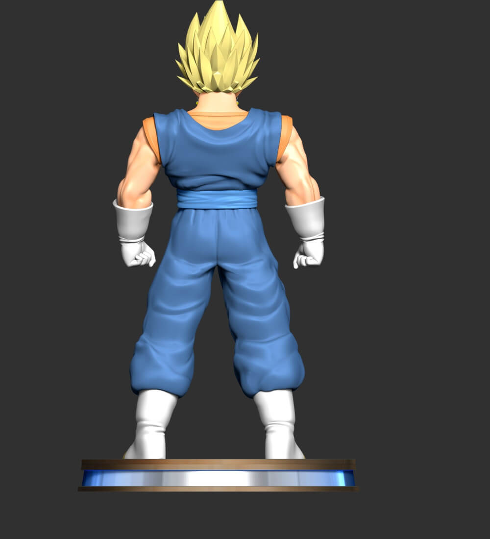 Vegetto - Dragon Ball 3D Model by Bon Bon Art