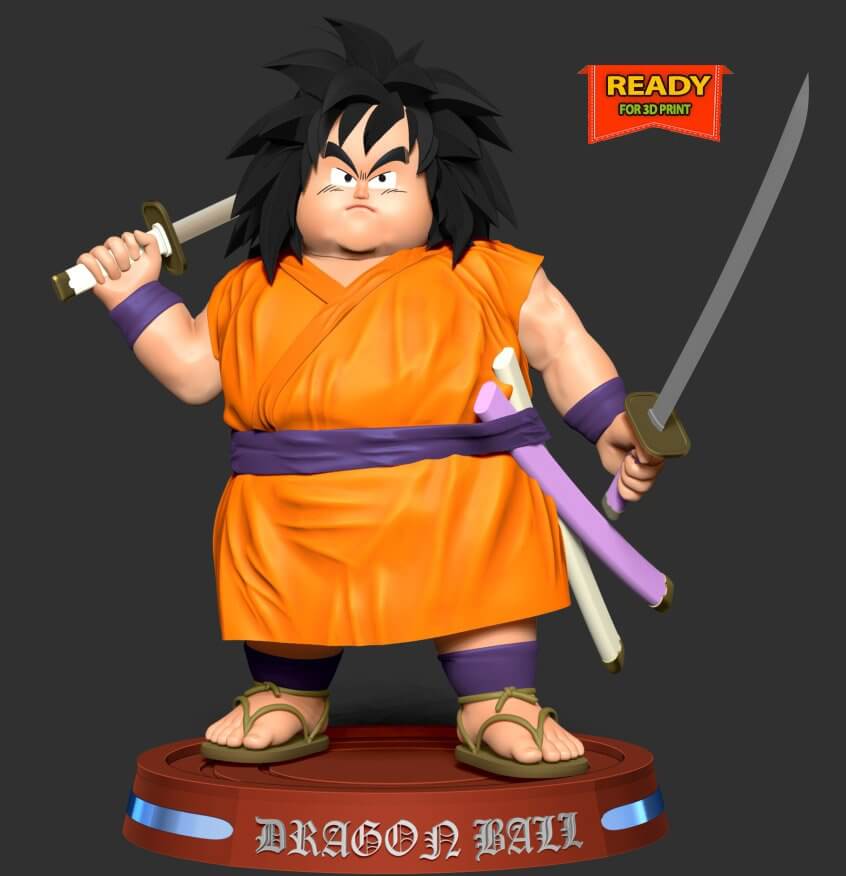 Yajirobe - Dragon Ball 3D Model by Bon Bon Art
