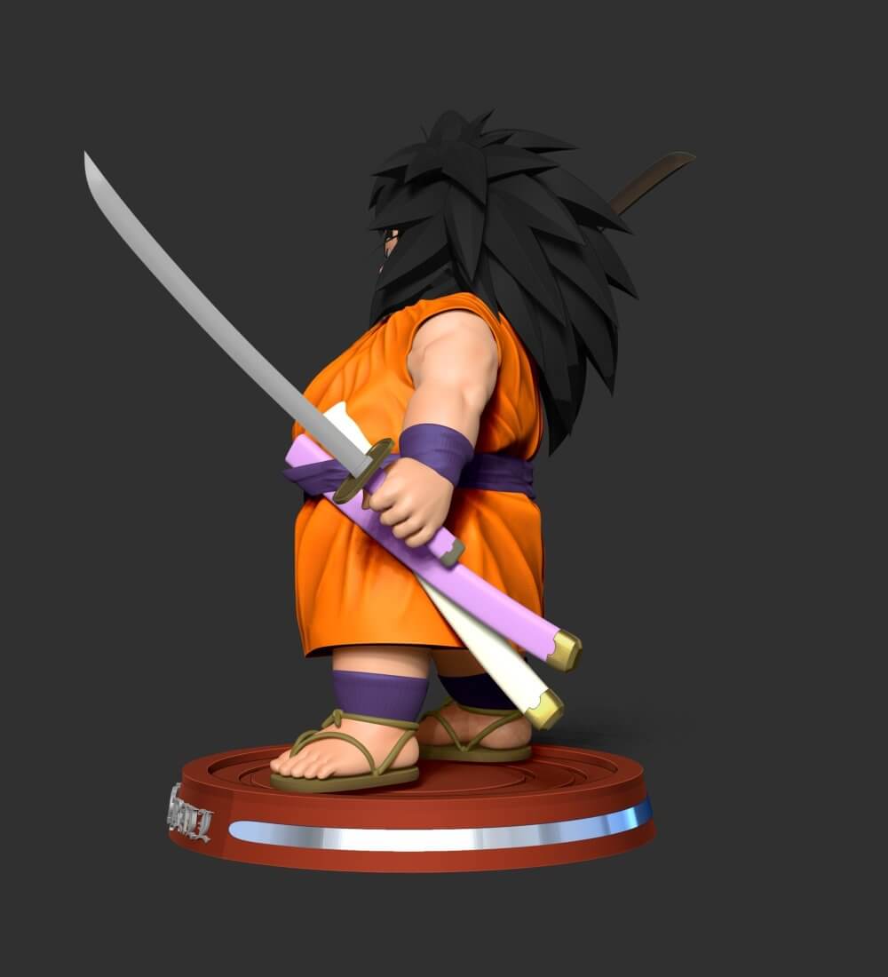 Yajirobe - Dragon Ball 3D Model by Bon Bon Art