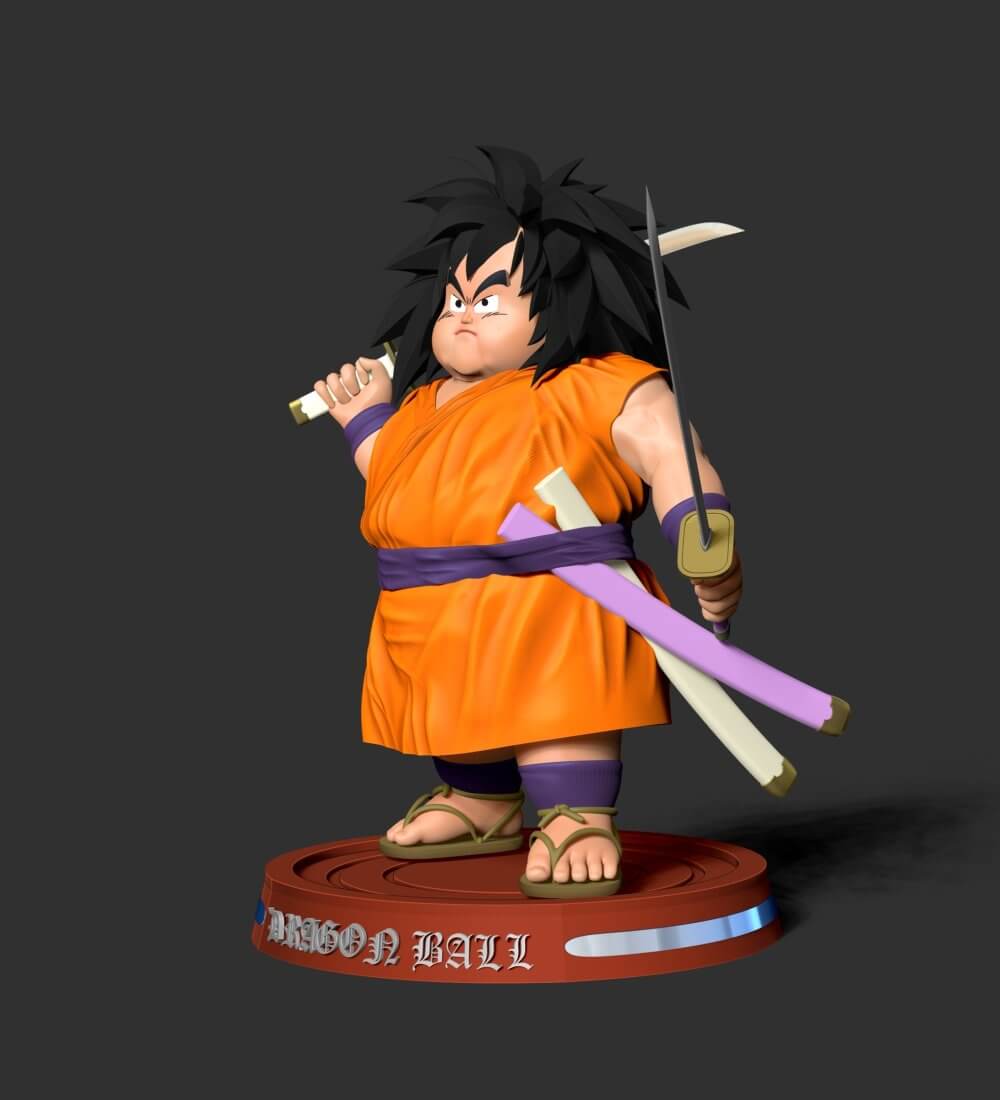 Yajirobe - Dragon Ball 3D Model by Bon Bon Art