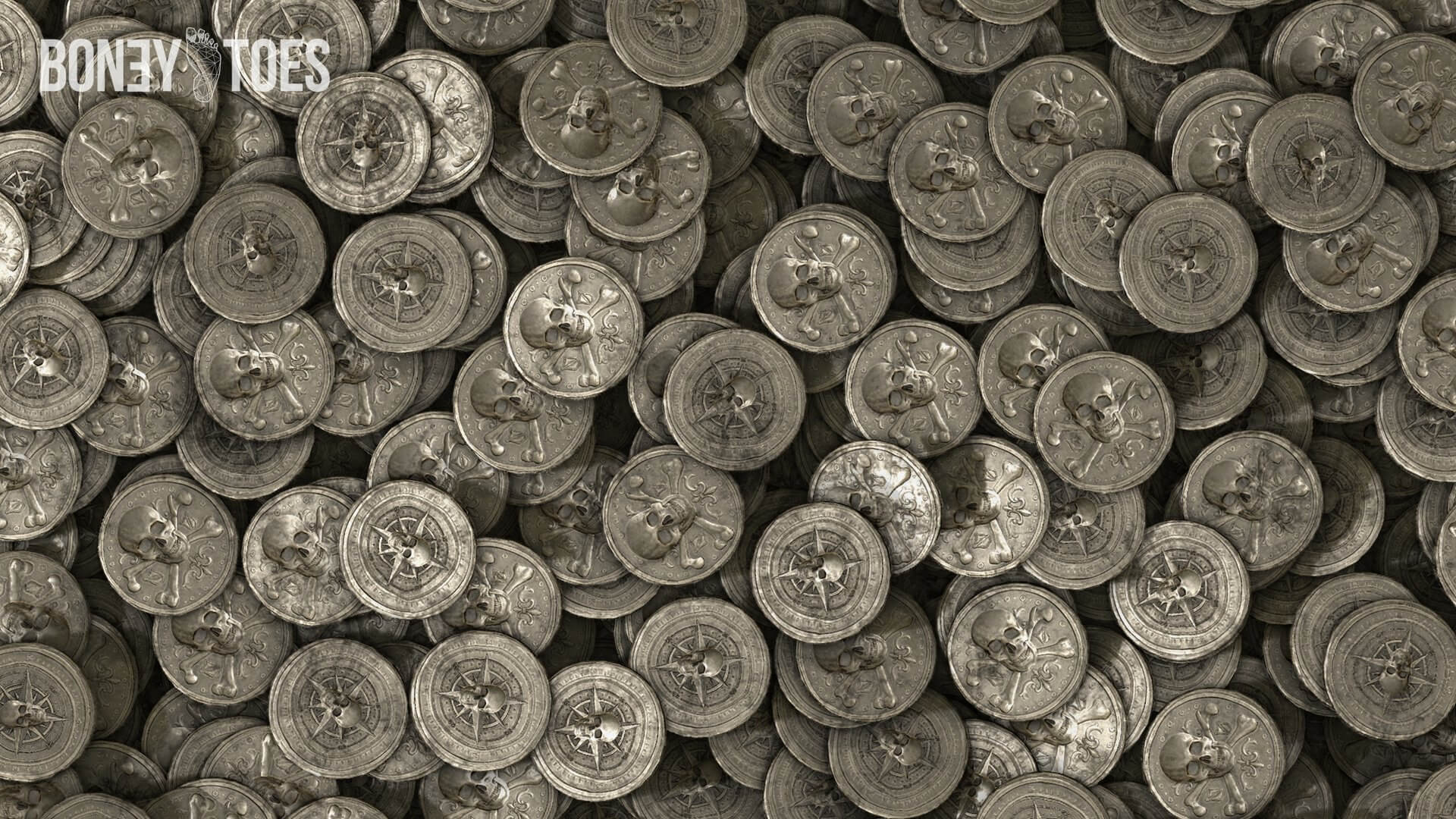 Aztec Coins - Game Textures 3D Texture by boneytoes