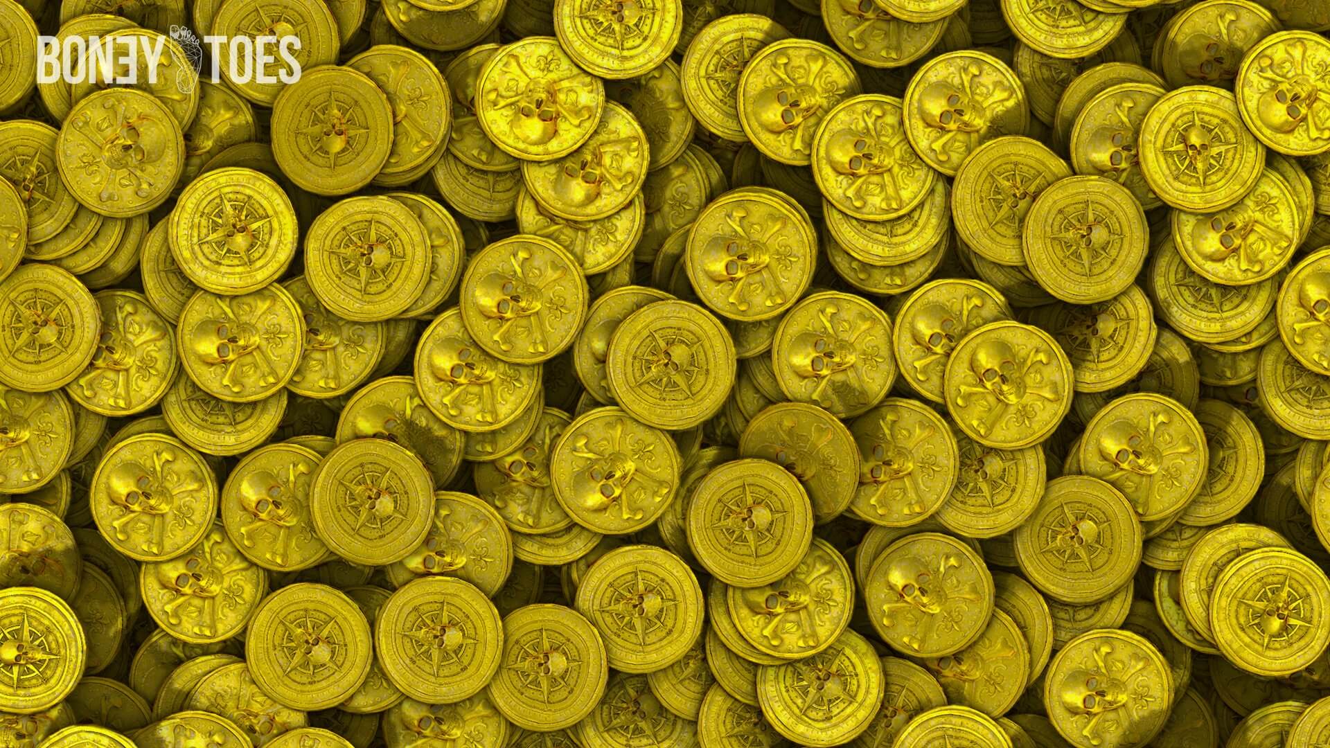 Aztec Coins - Game Textures 3D Texture by boneytoes