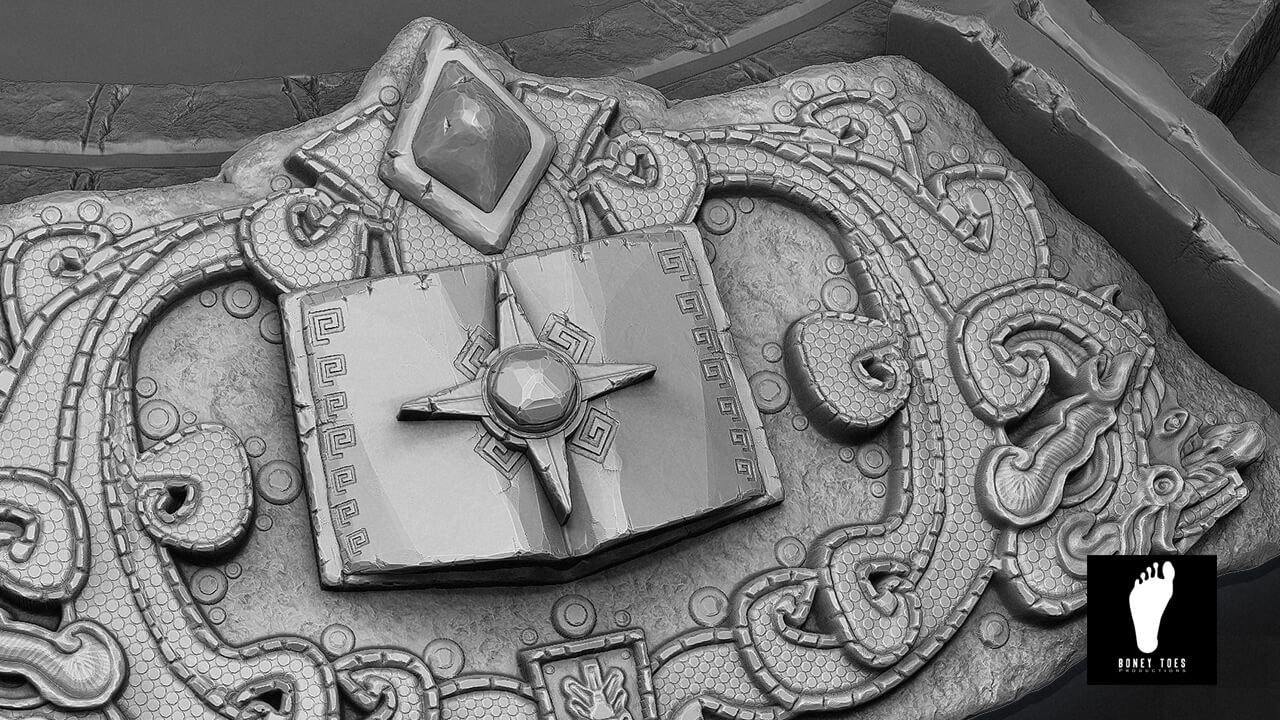 Aztec Pyramid Altar - 3D Model by boneytoes