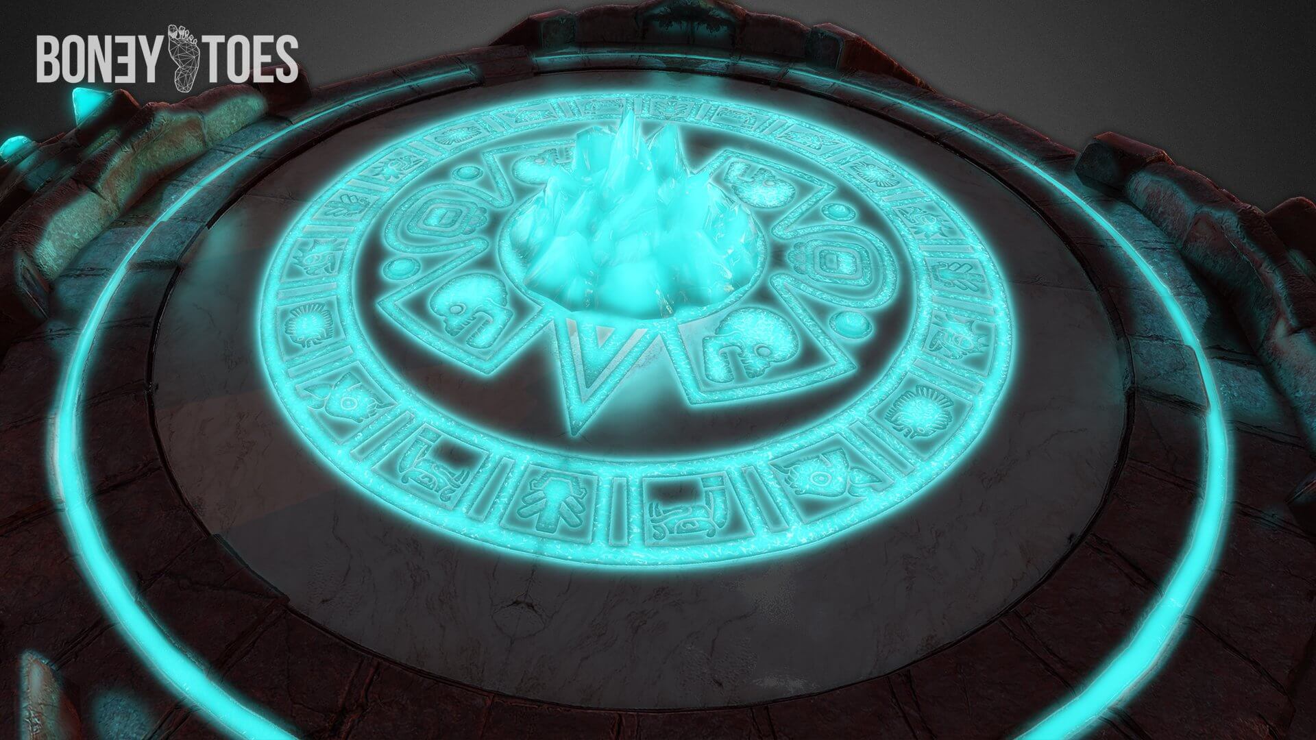 Aztec Pyramid Altar - 3D Model by boneytoes