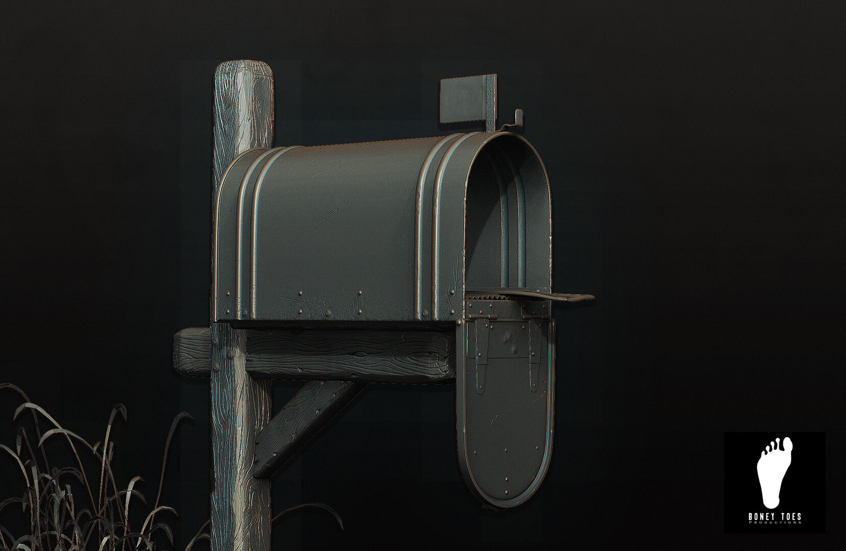 Mailbox - 3D Model by boneytoes