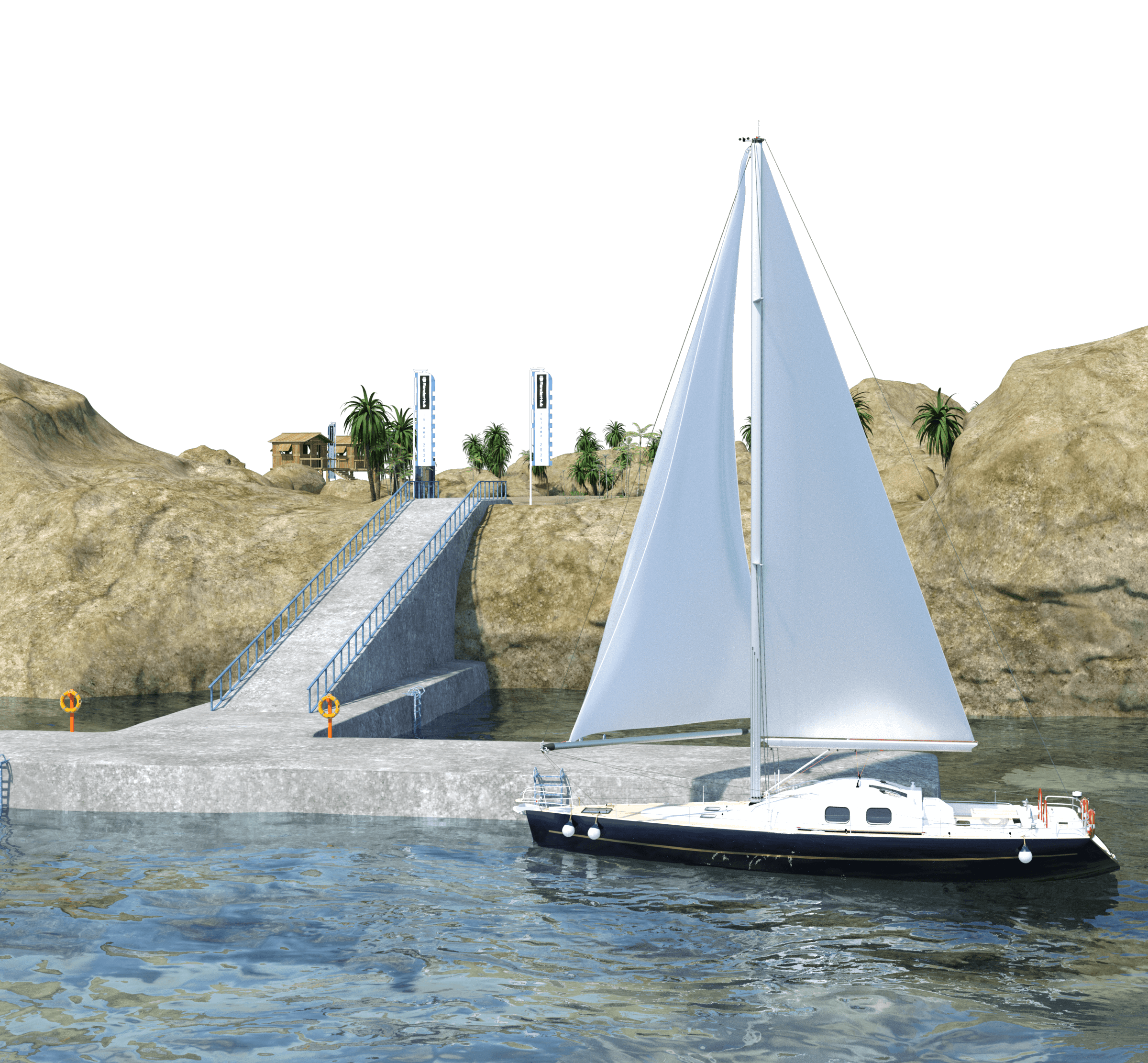 Are we there yet dad? 3D Render, Digital Art by bonj