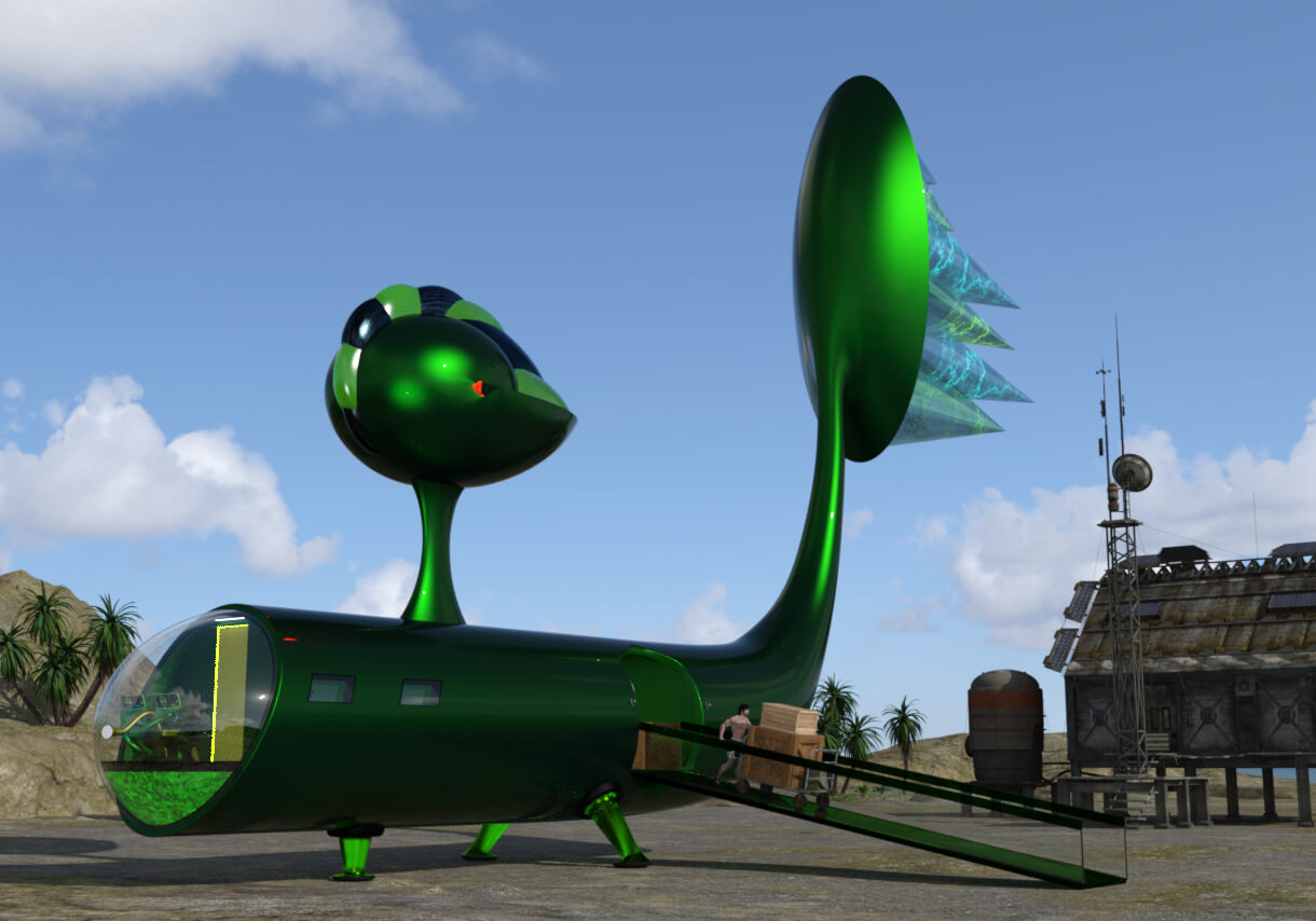 RenderHub Island - Free Daz Content by bonj