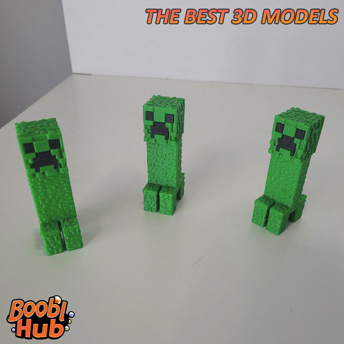 Creeper from minecraft - 3D Model by BooblHub
