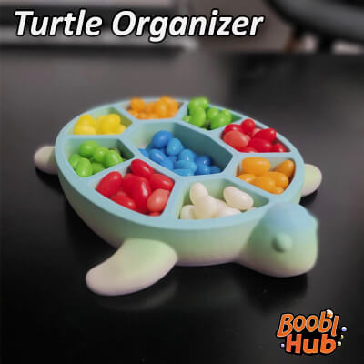 Turtle Organizer - 3D Model by BooblHub