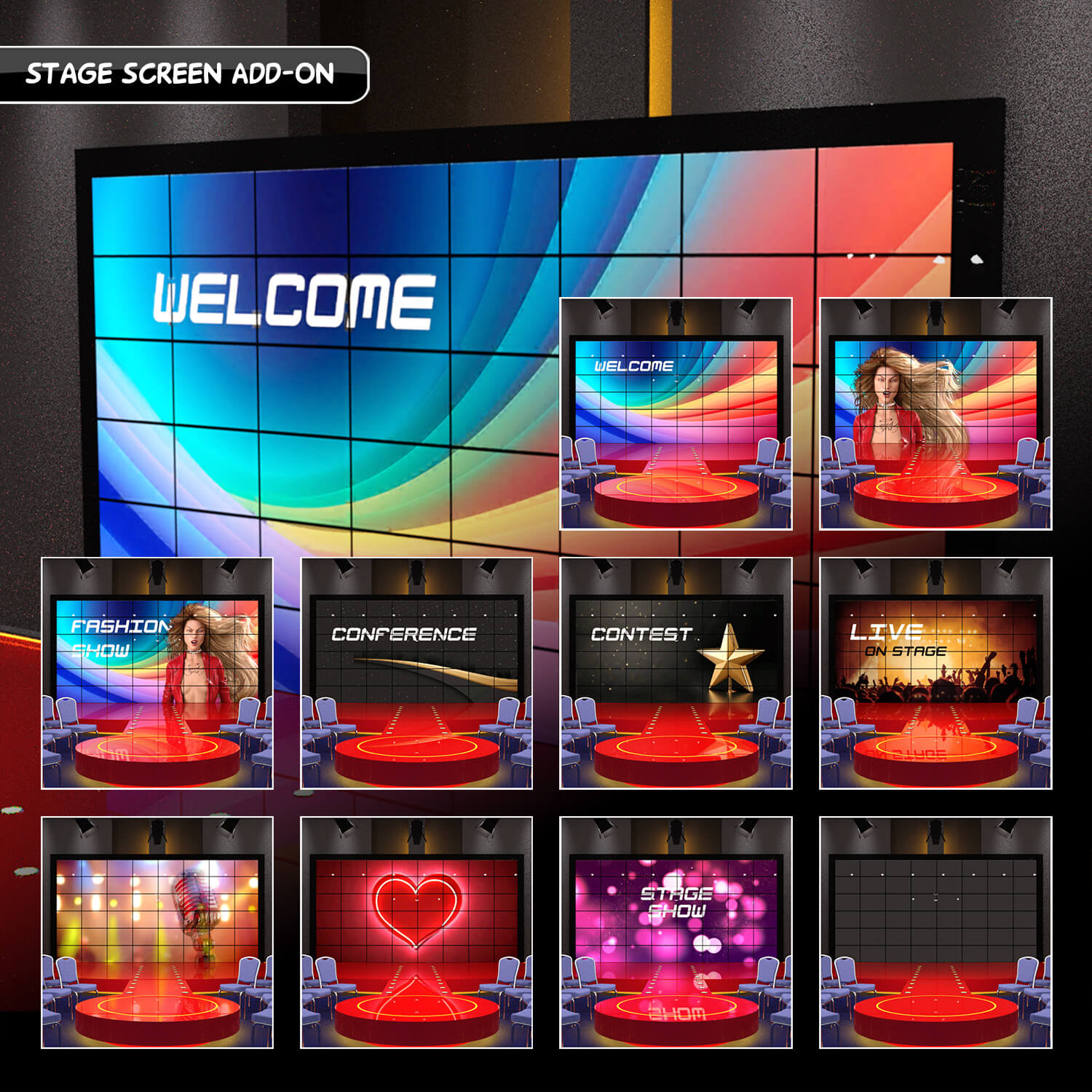 Multi Stage for DAZ 3D Render, Digital Art by Boobs Academy