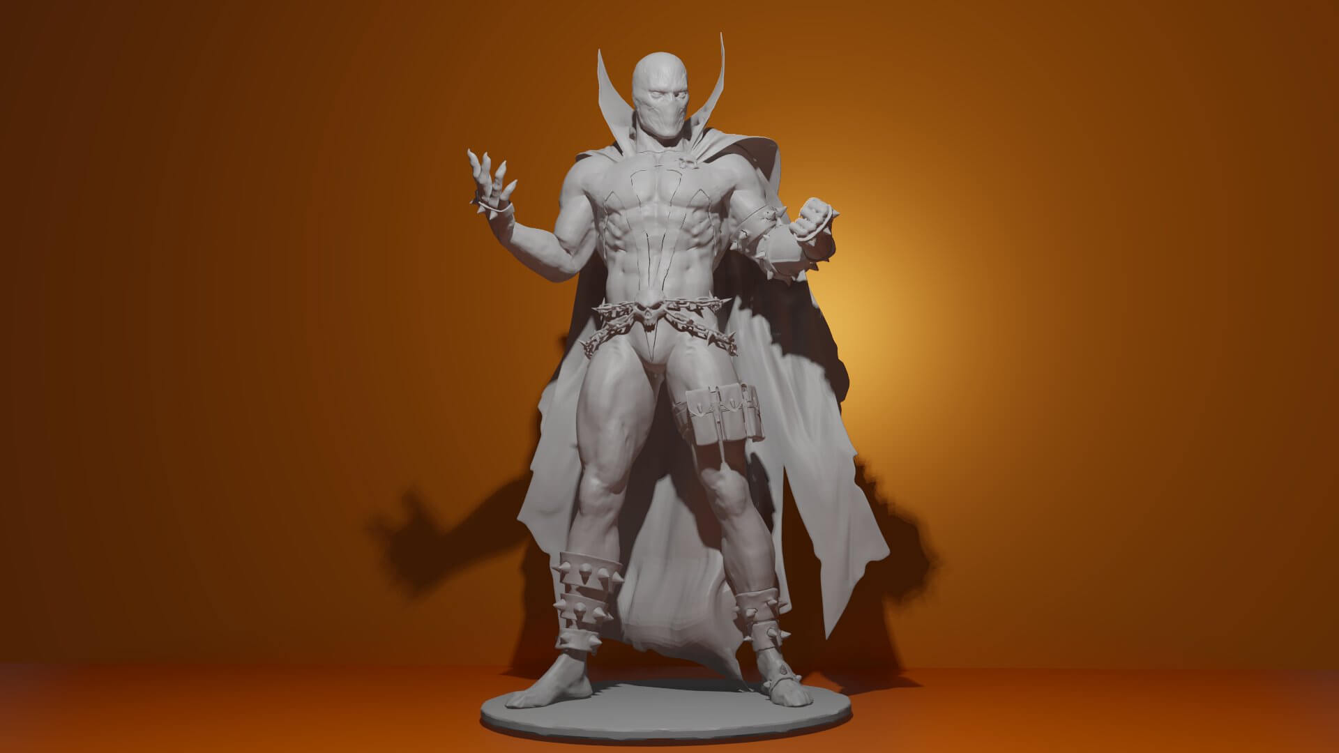 Spawn - Exiled Hellspawn 3D Model by BOSSposes