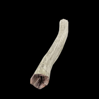 Fallen Wood Log - 3D Model by BotaniCraft3D