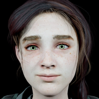 Ellie Williams - 3D Model by boudy6000
