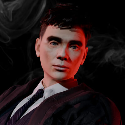 Thomas Shelby - 3D Model by boudy6000
