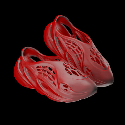 Yeezy Foam Runner PBR - 3D Model by bpanch