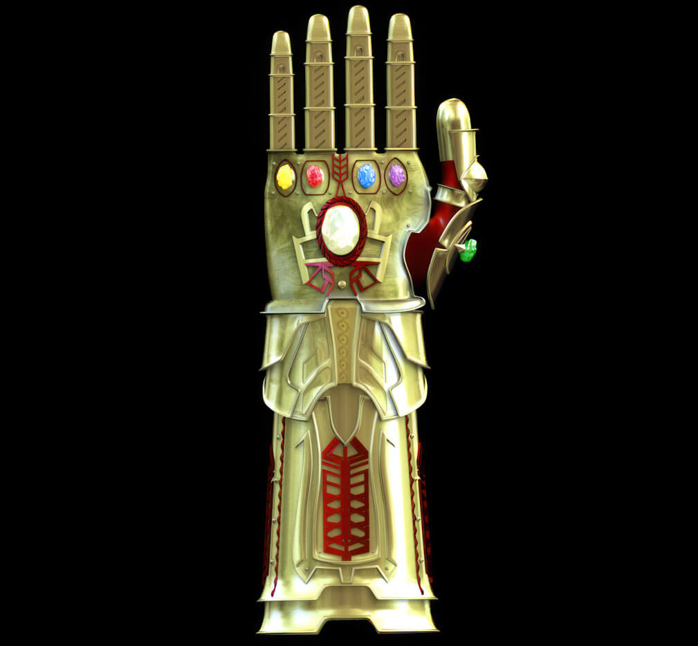 Infinity Gauntlet - 3D Model by BraiZero