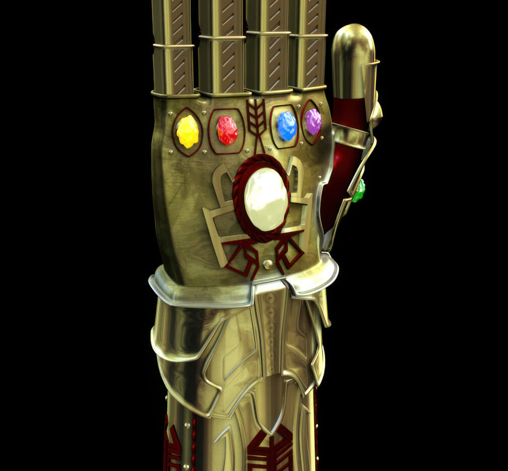 Infinity Gauntlet - 3D Model by BraiZero