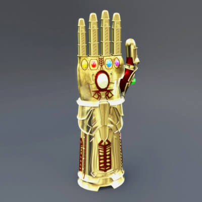 Infinity Gauntlet - 3D Model by BraiZero