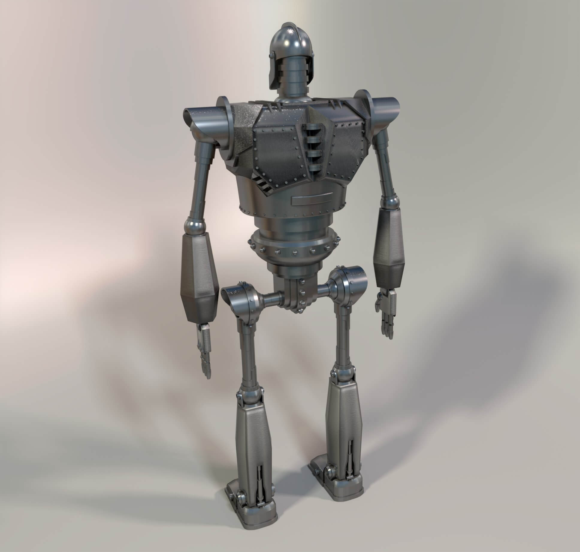 Iron Giant Robot - 3D Model by BraiZero