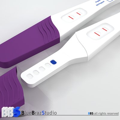 Pregnancy Test - 3D Model by braz