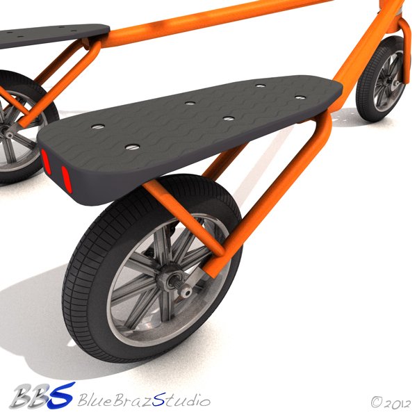 Trikke - 3D Model by braz