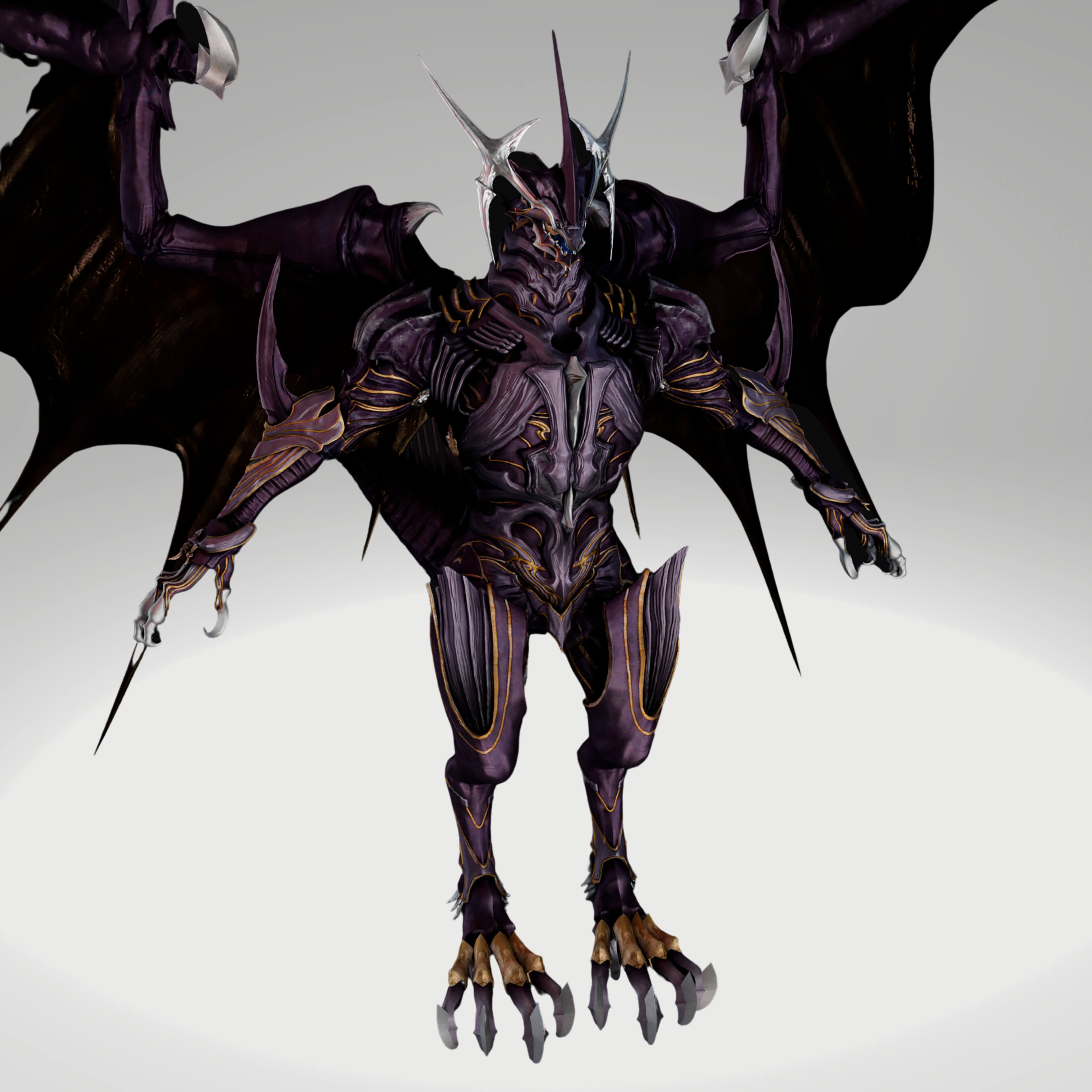 Dissidia Nt - Bahamut 3D Model by Breakaway