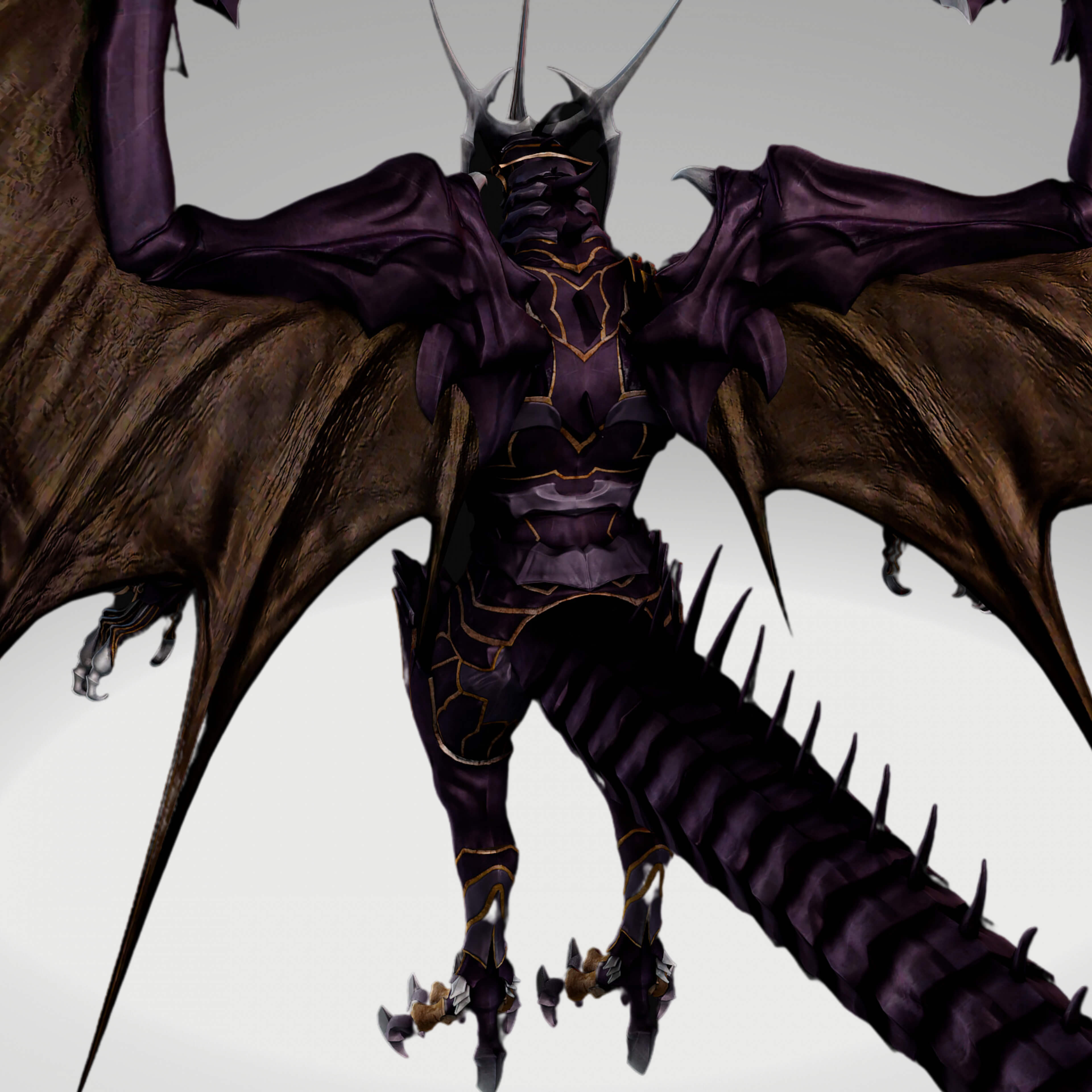 Dissidia Nt - Bahamut 3D Model by Breakaway