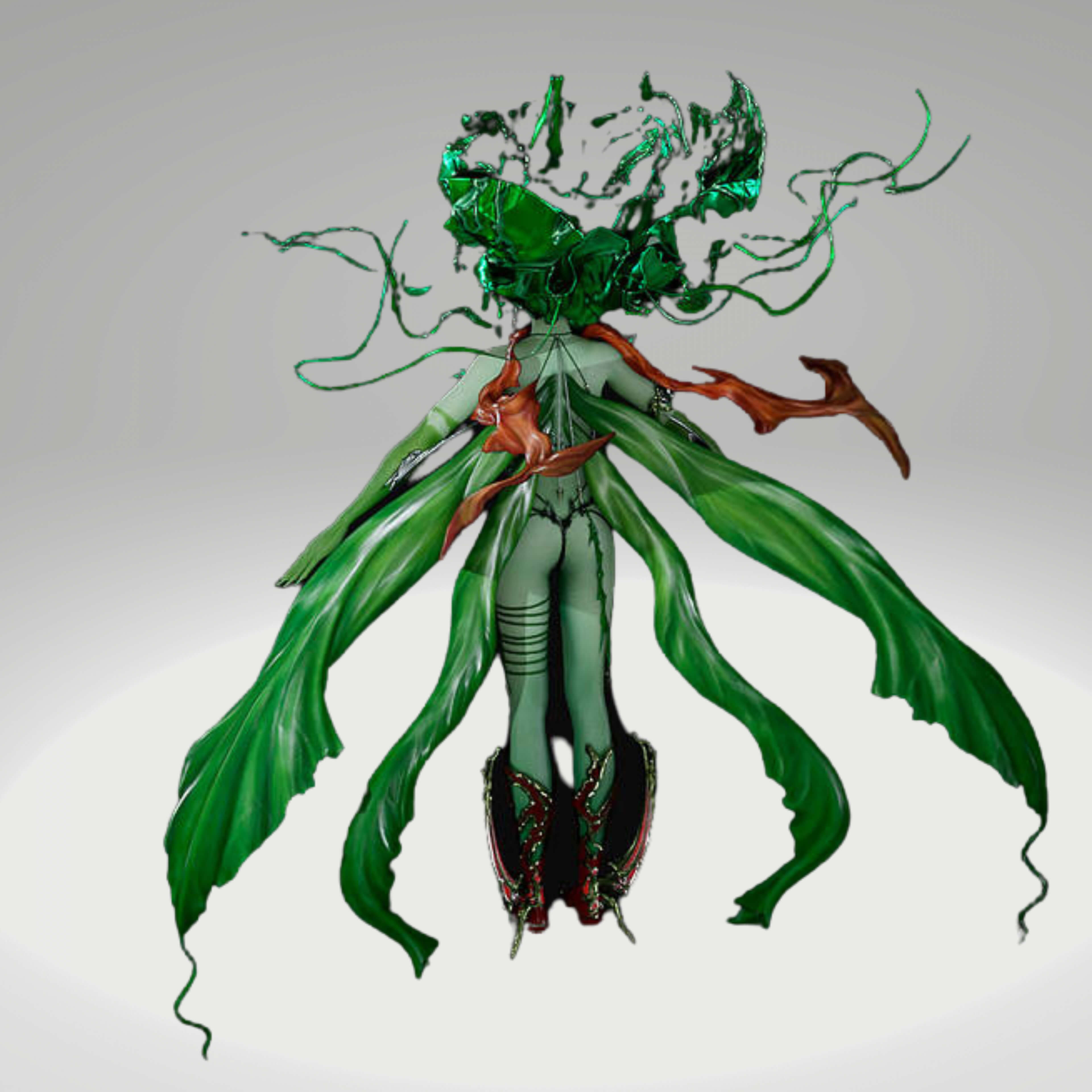 Dissidia Nt - COD (Void Ruler) 3D Model by Breakaway