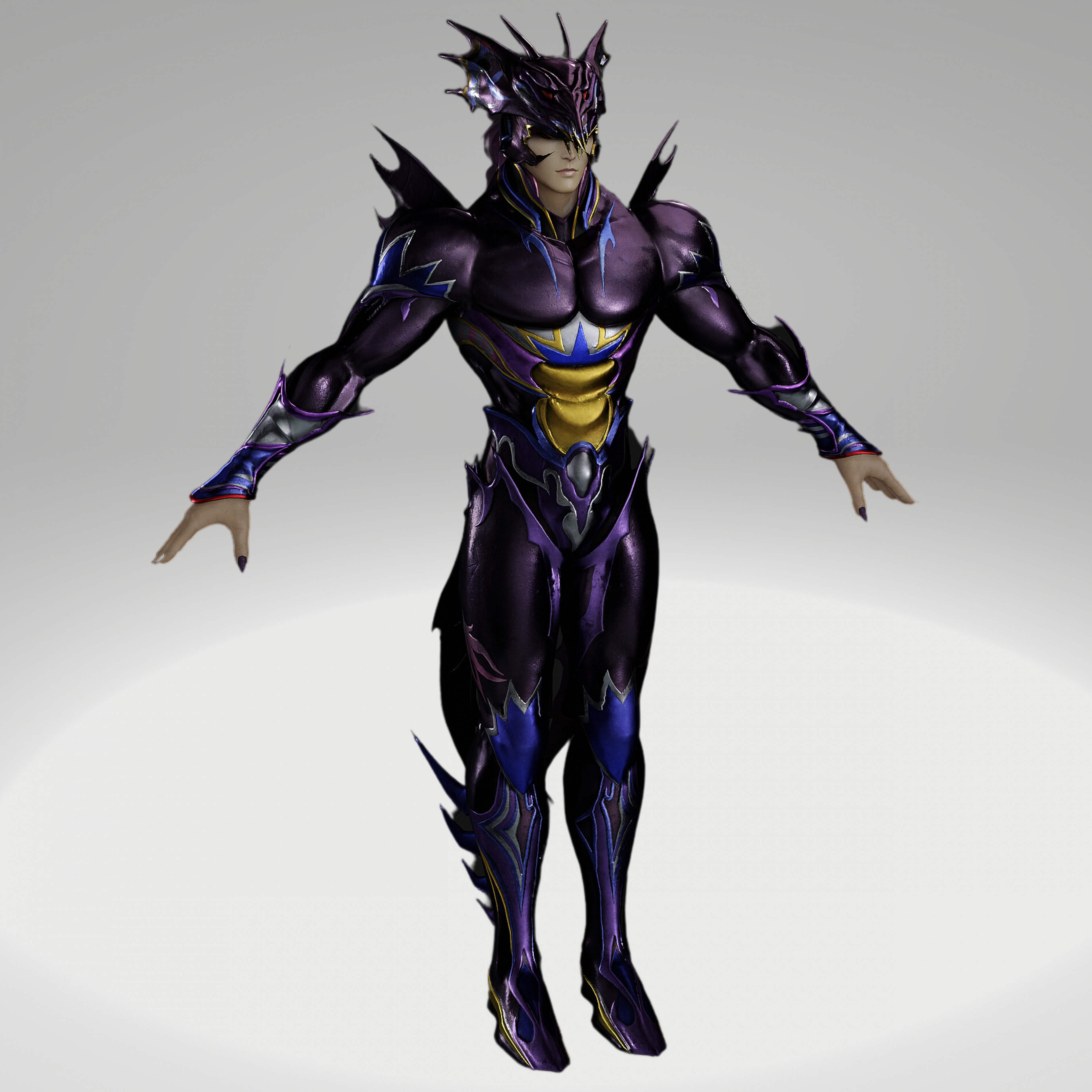 Dissidia Nt - Kain Highwind 3D Model by Breakaway