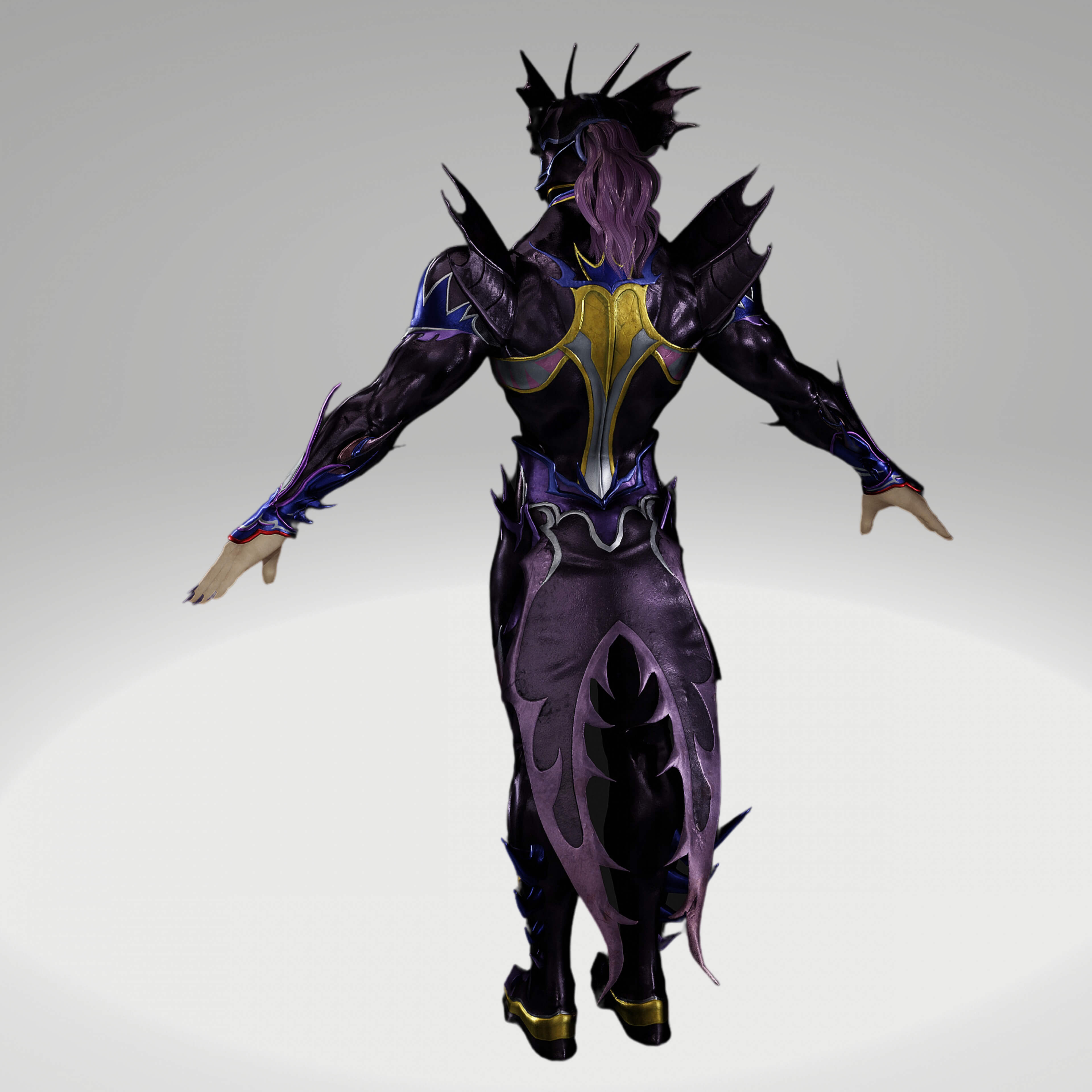 Dissidia Nt - Kain Highwind 3D Model by Breakaway