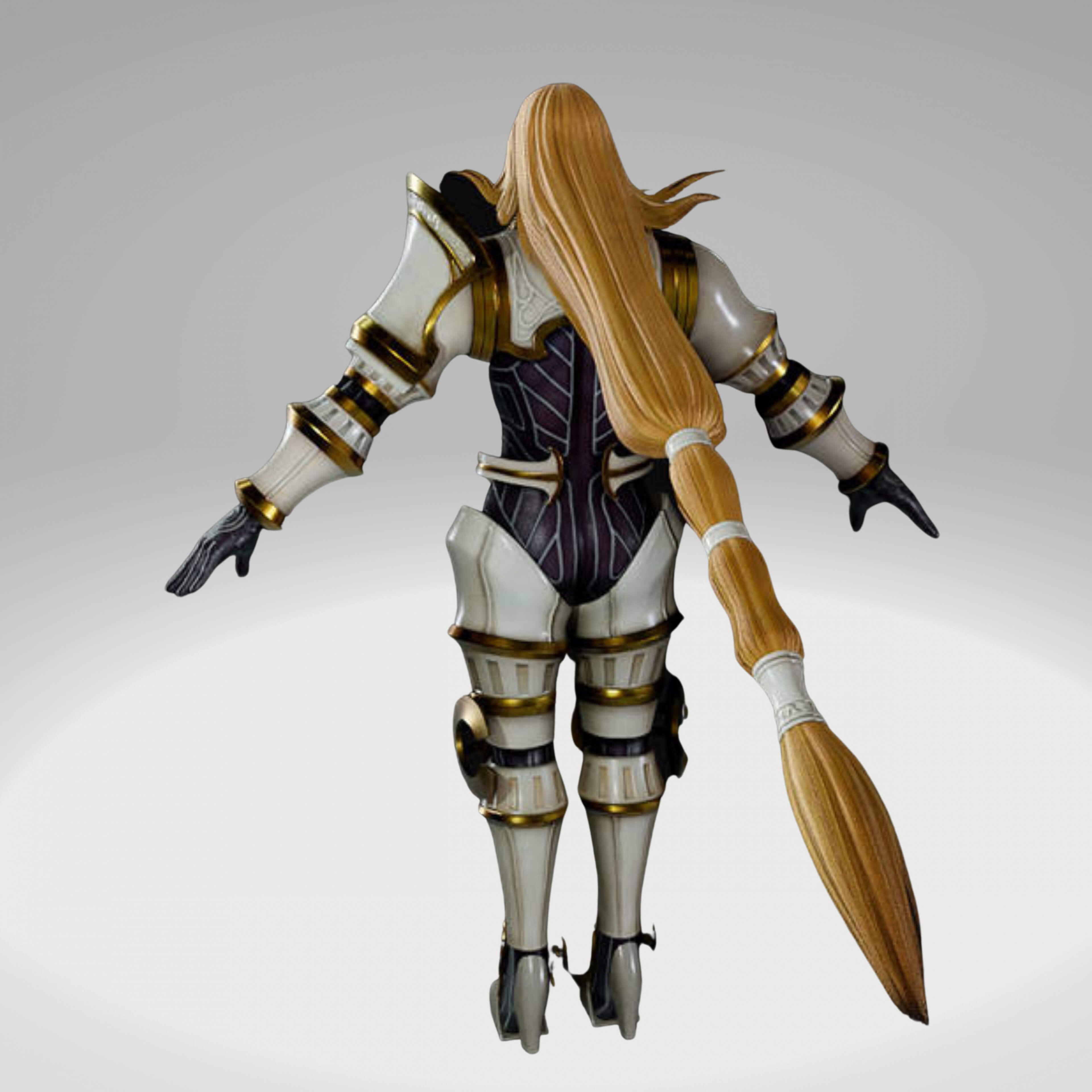 Dissidia Nt - Kam'lanaut (Descendant of Zilard) 3D Model by Breakaway