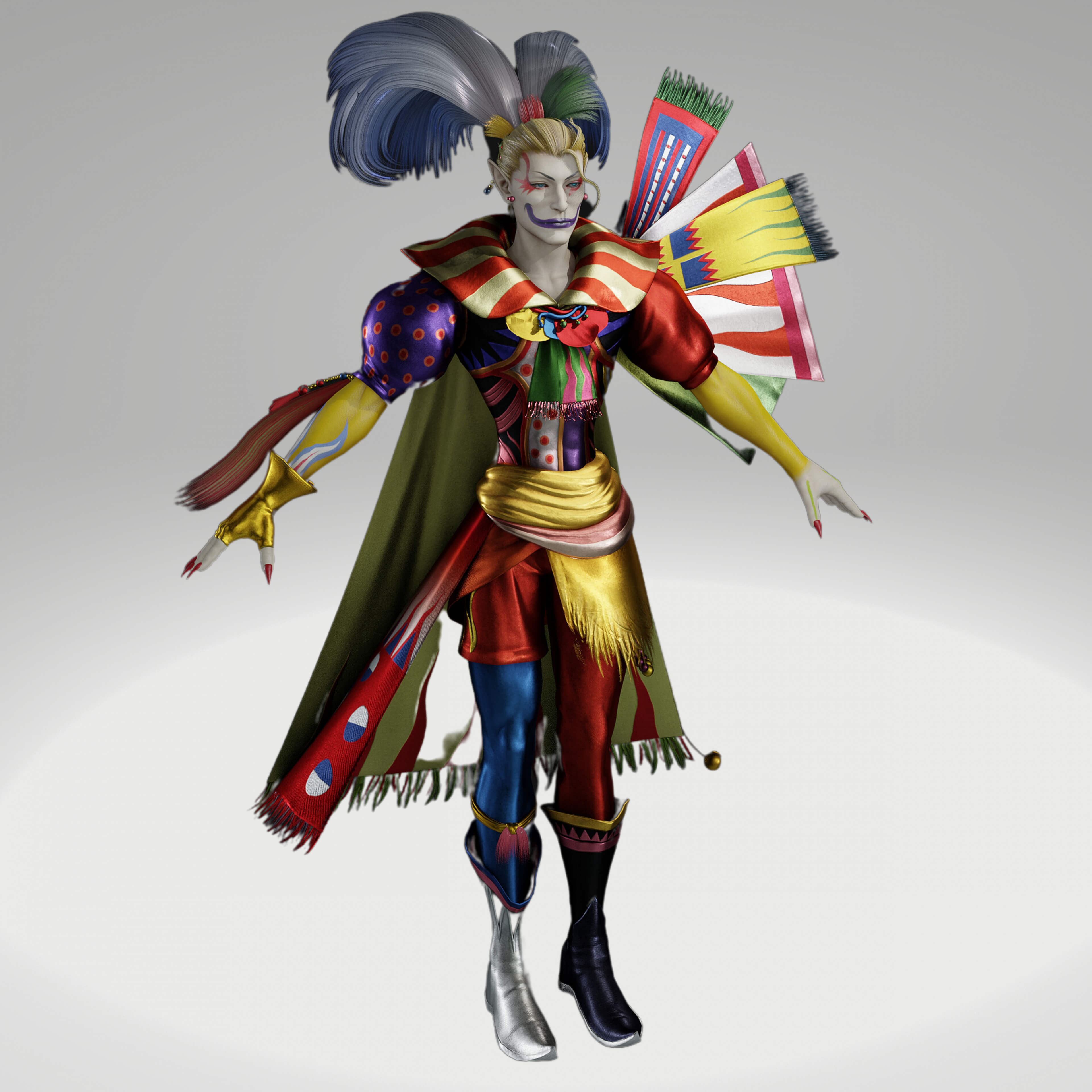 Dissidia Nt - Kefka Palazzo 3D Model by Breakaway