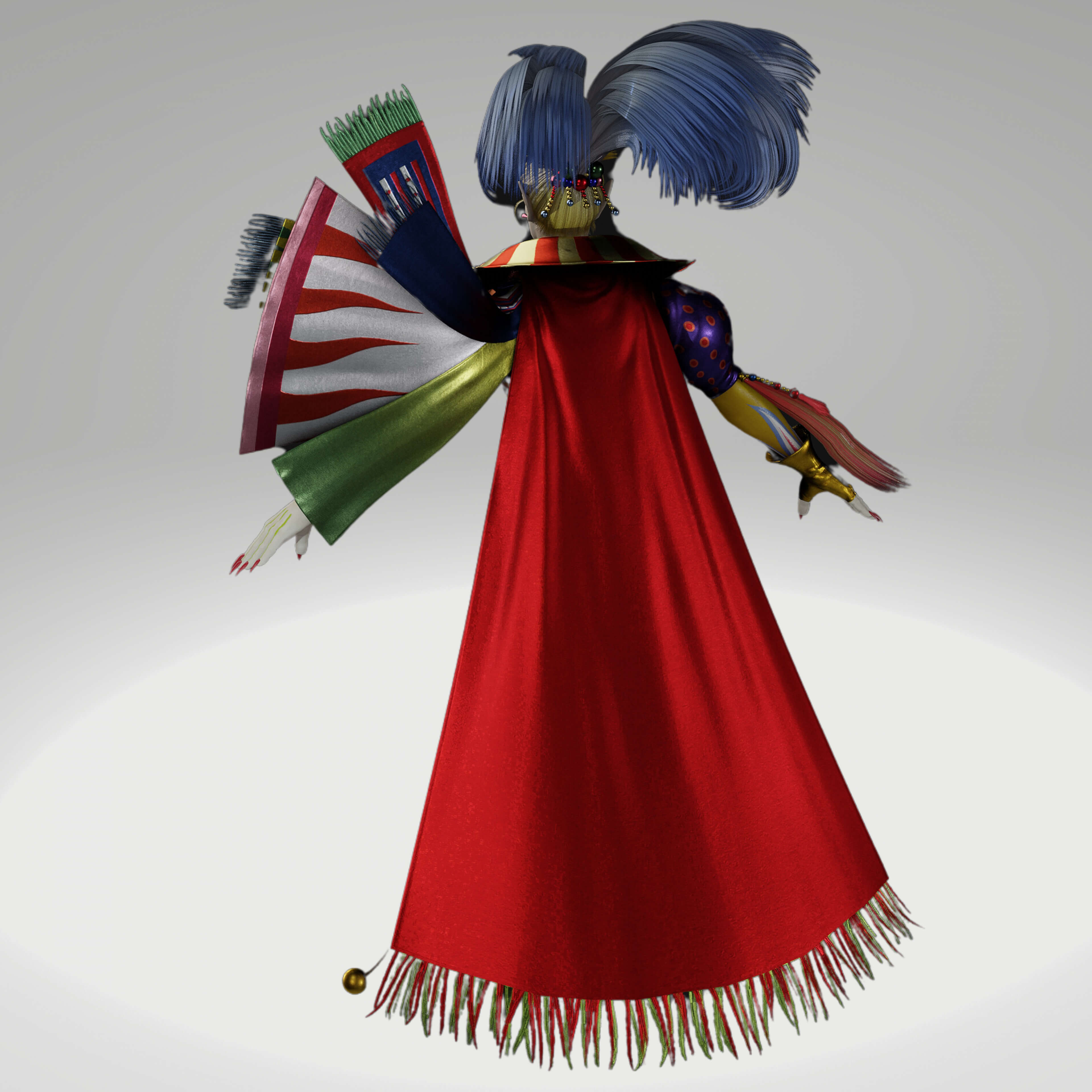 Dissidia Nt - Kefka Palazzo 3D Model by Breakaway