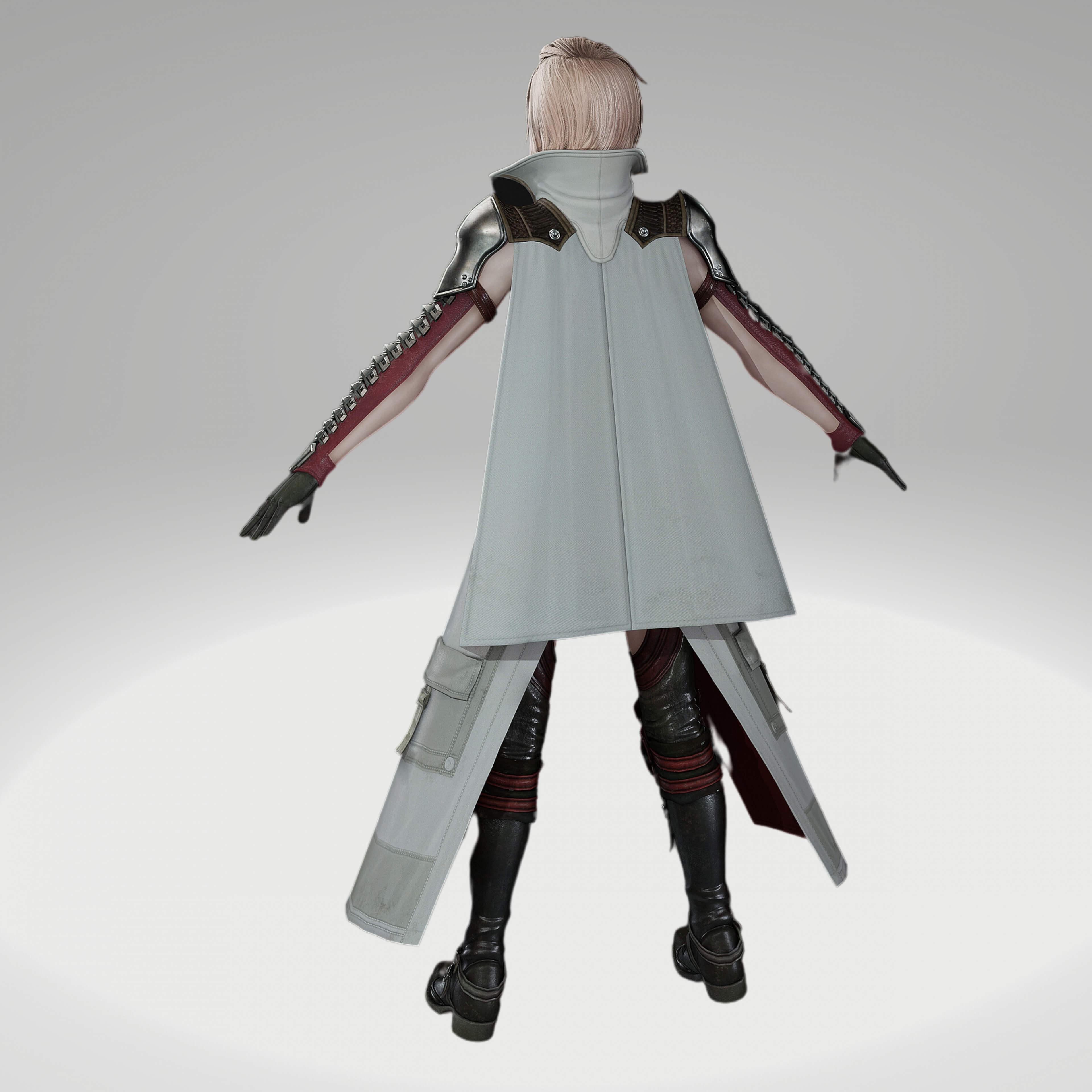 Dissidia Nt - Lightning (Equilibrium) 3D Model by Breakaway