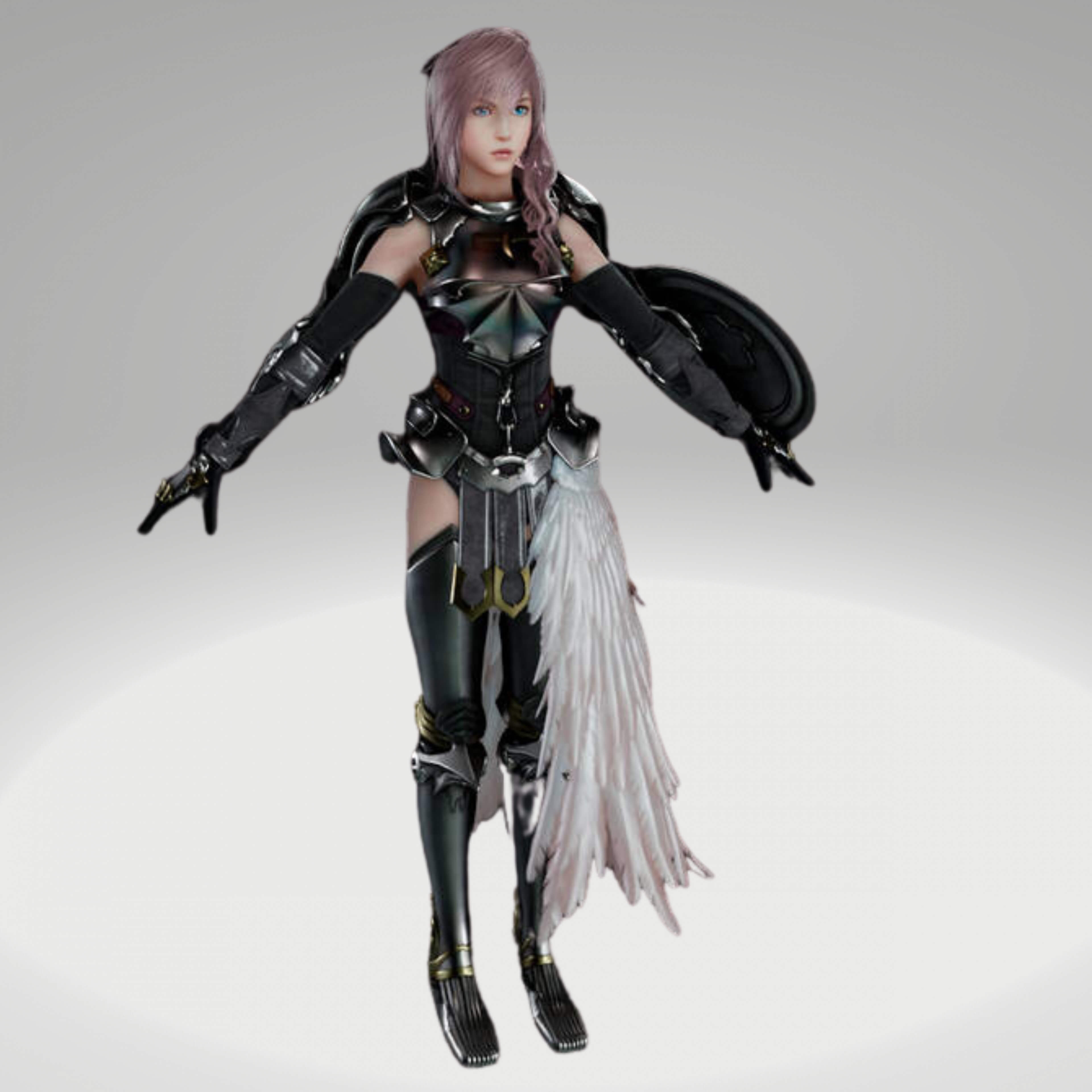 Dissidia Nt - Lightning (Knight of Etro) 3D Model by Breakaway