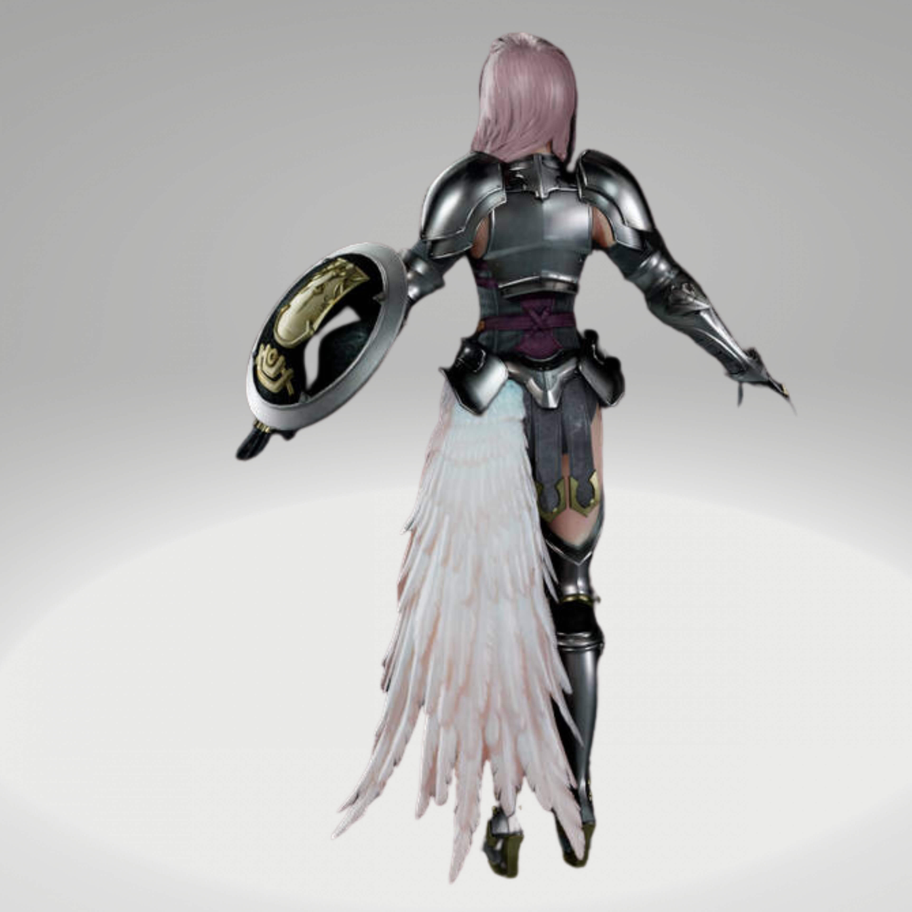 Dissidia Nt - Lightning (Knight of Etro) 3D Model by Breakaway