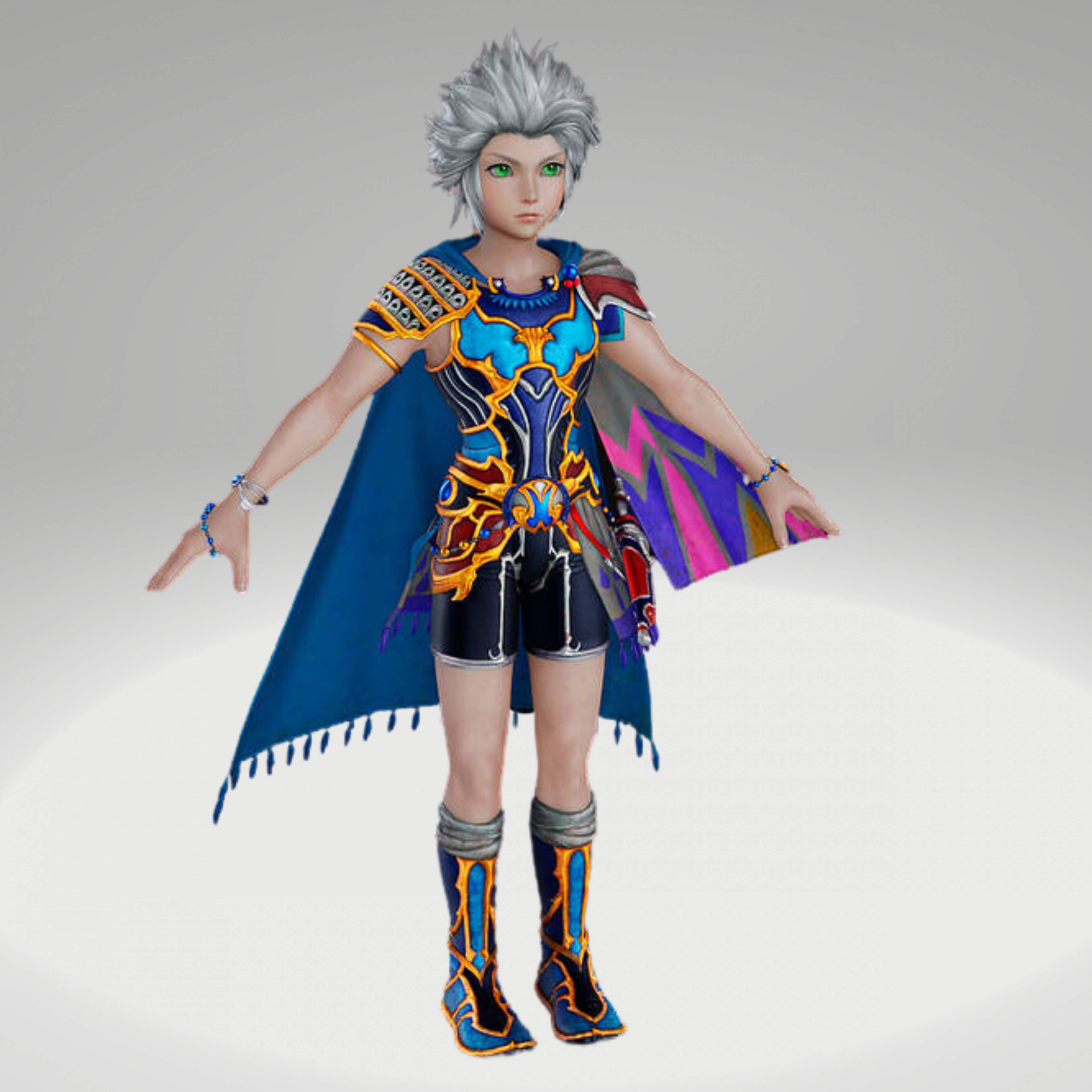 Dissidia Nt - Onion Knight (Bladewielder) 3D Model by Breakaway